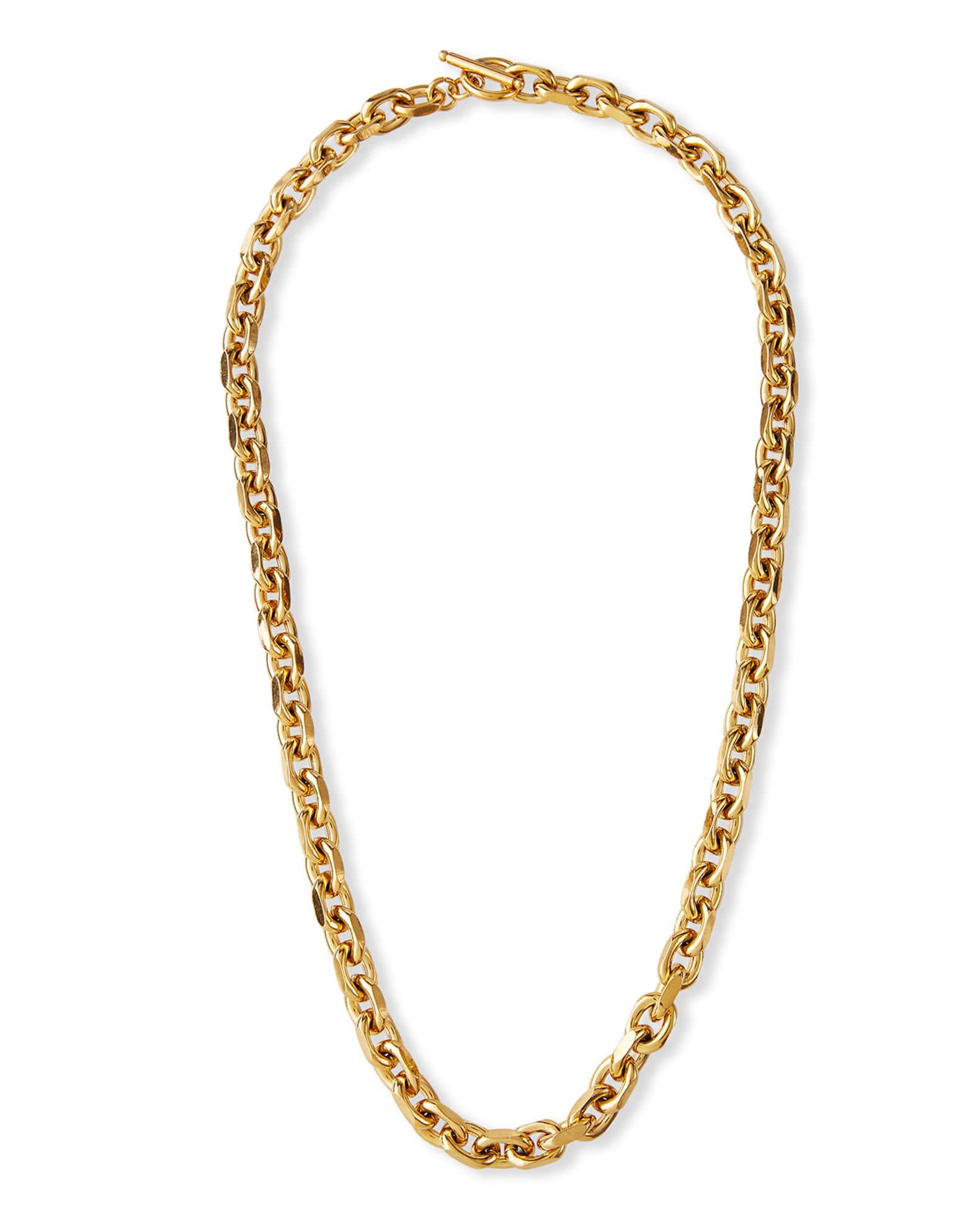 FALLON Nancy Toggle Chain Necklace, 10mm | Neiman Marcus