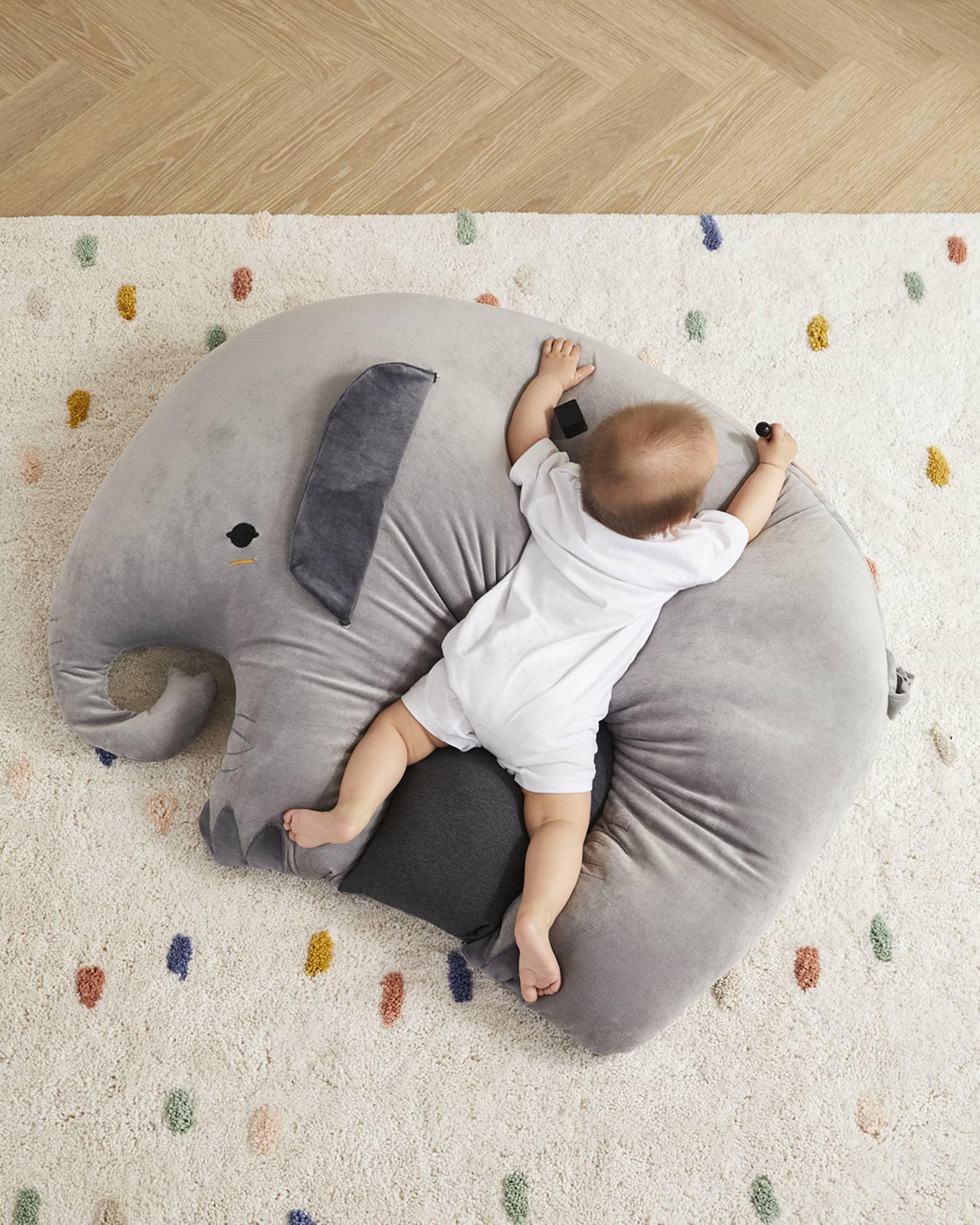 Wonder & Wise Elephant Baby Mat | Neiman Marcus