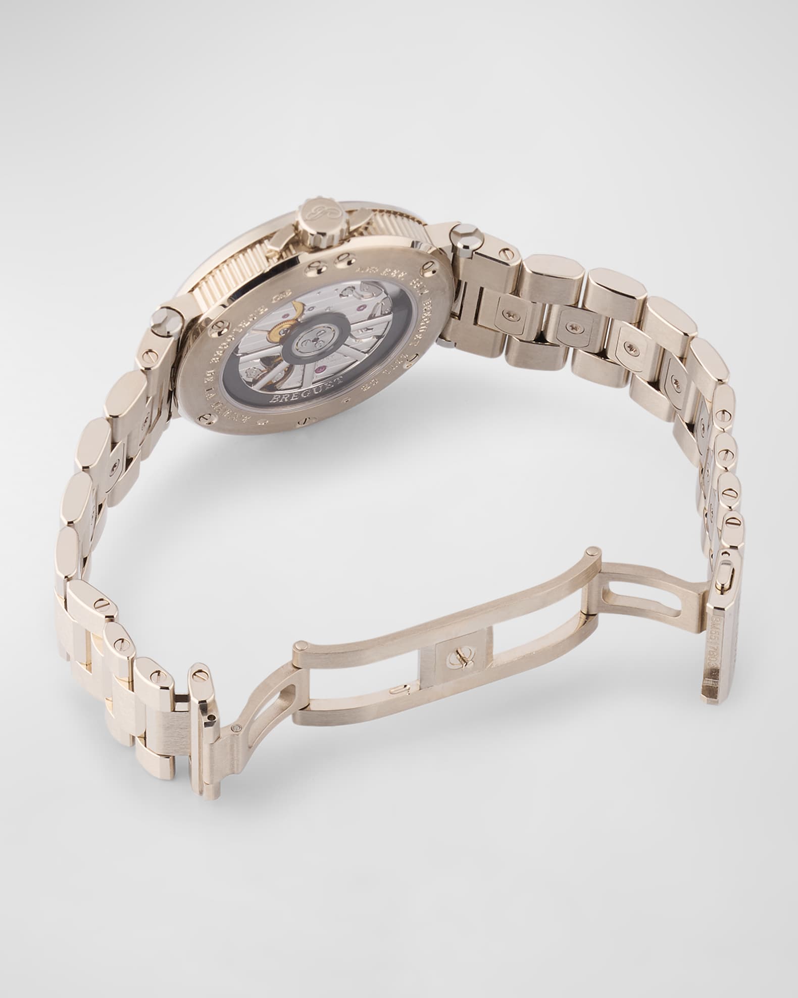 Breguet 40mm Marine Automatic Blue Dial Watch with Bracelet Strap ...