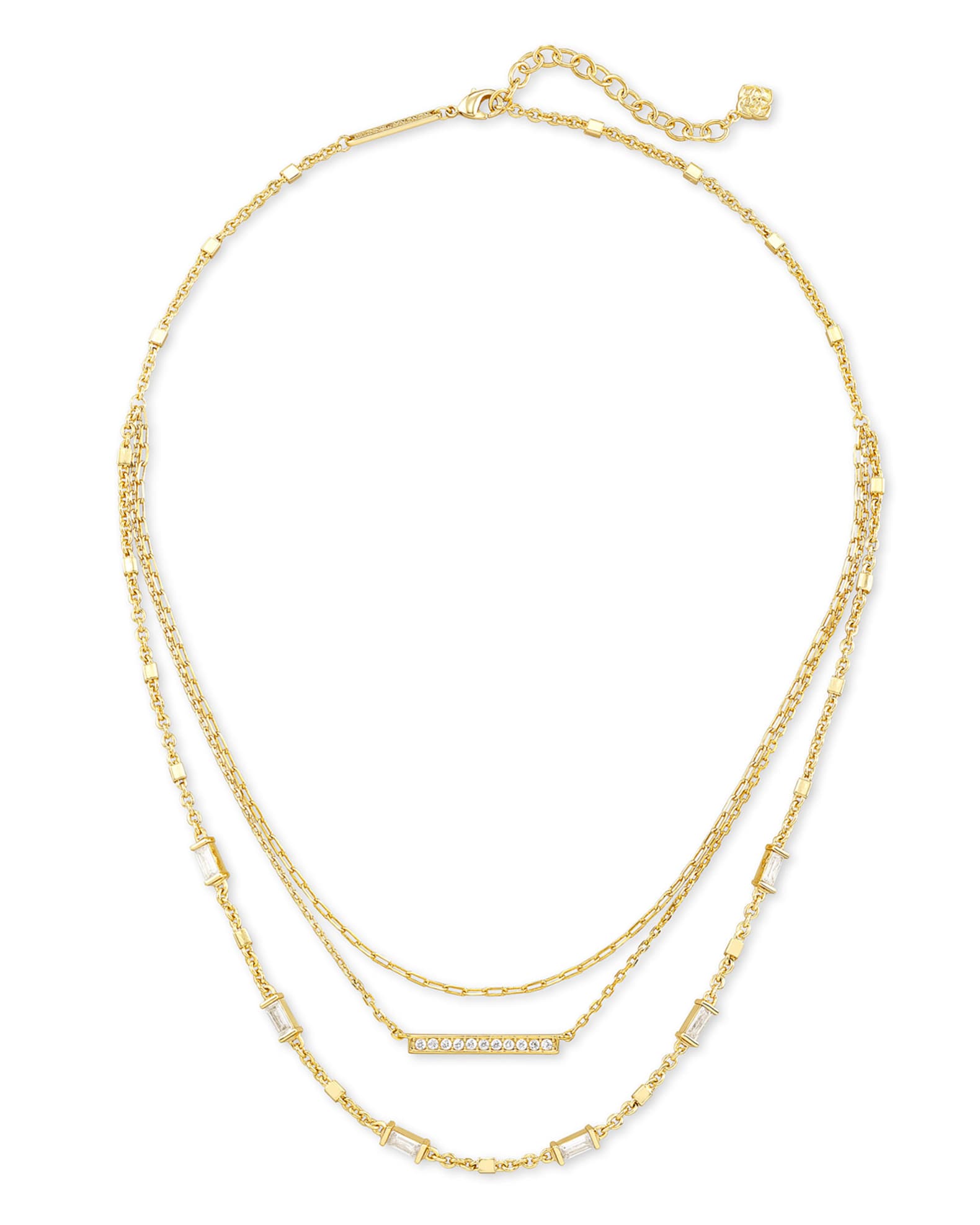 Kendra Scott Addison Multi-Strand Necklace | Neiman Marcus