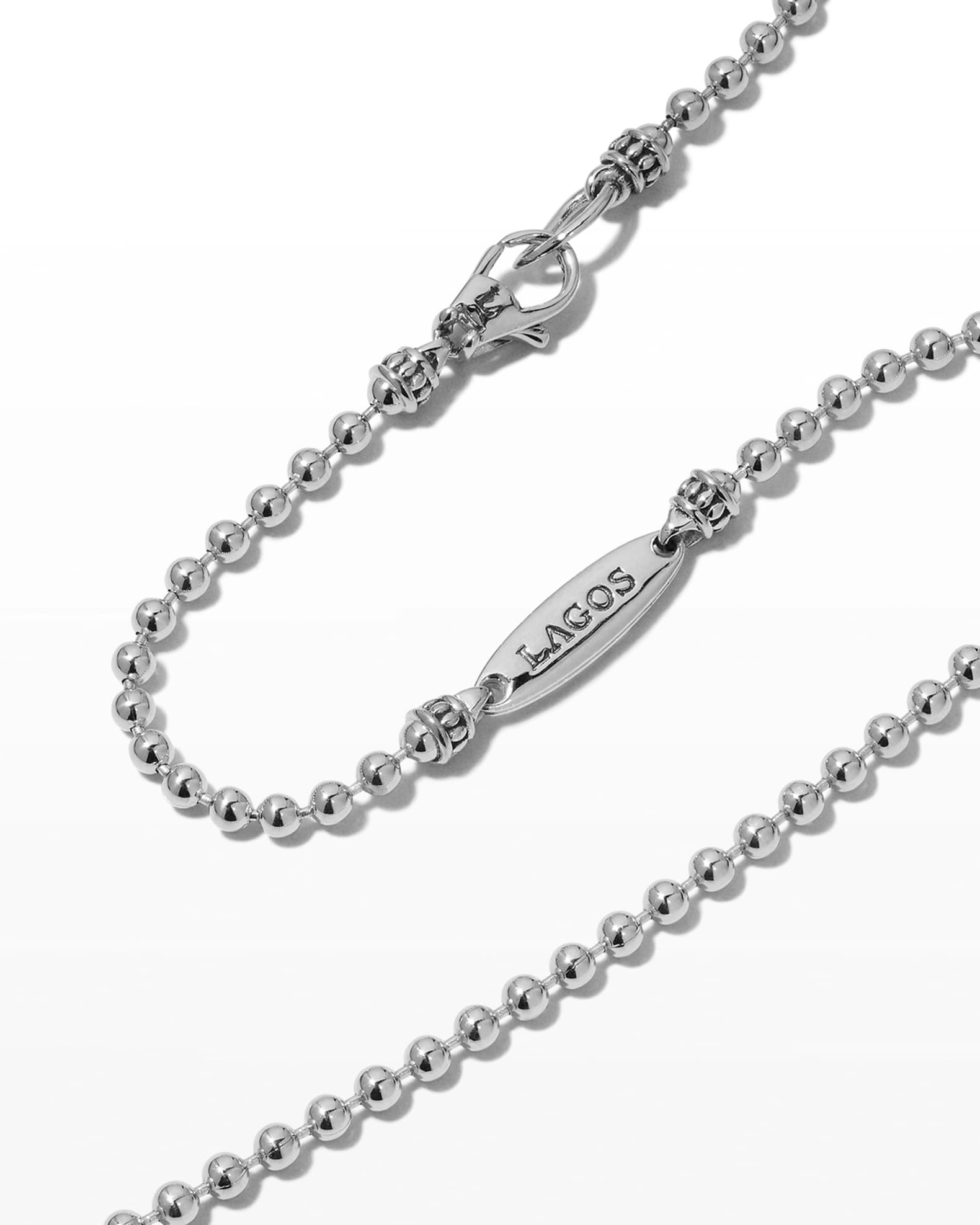 LAGOS Maya 28mm Lapis Inlay Heart Pendant Necklace | Neiman Marcus