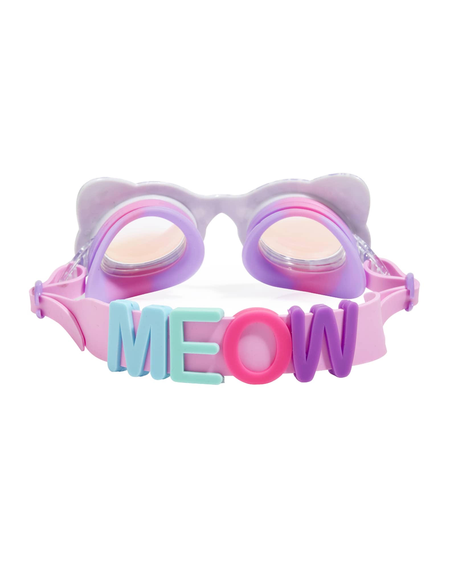 Bling2o Kid's Purr-fect Cat's Meow Rhinestone Swim Goggles | Neiman Marcus