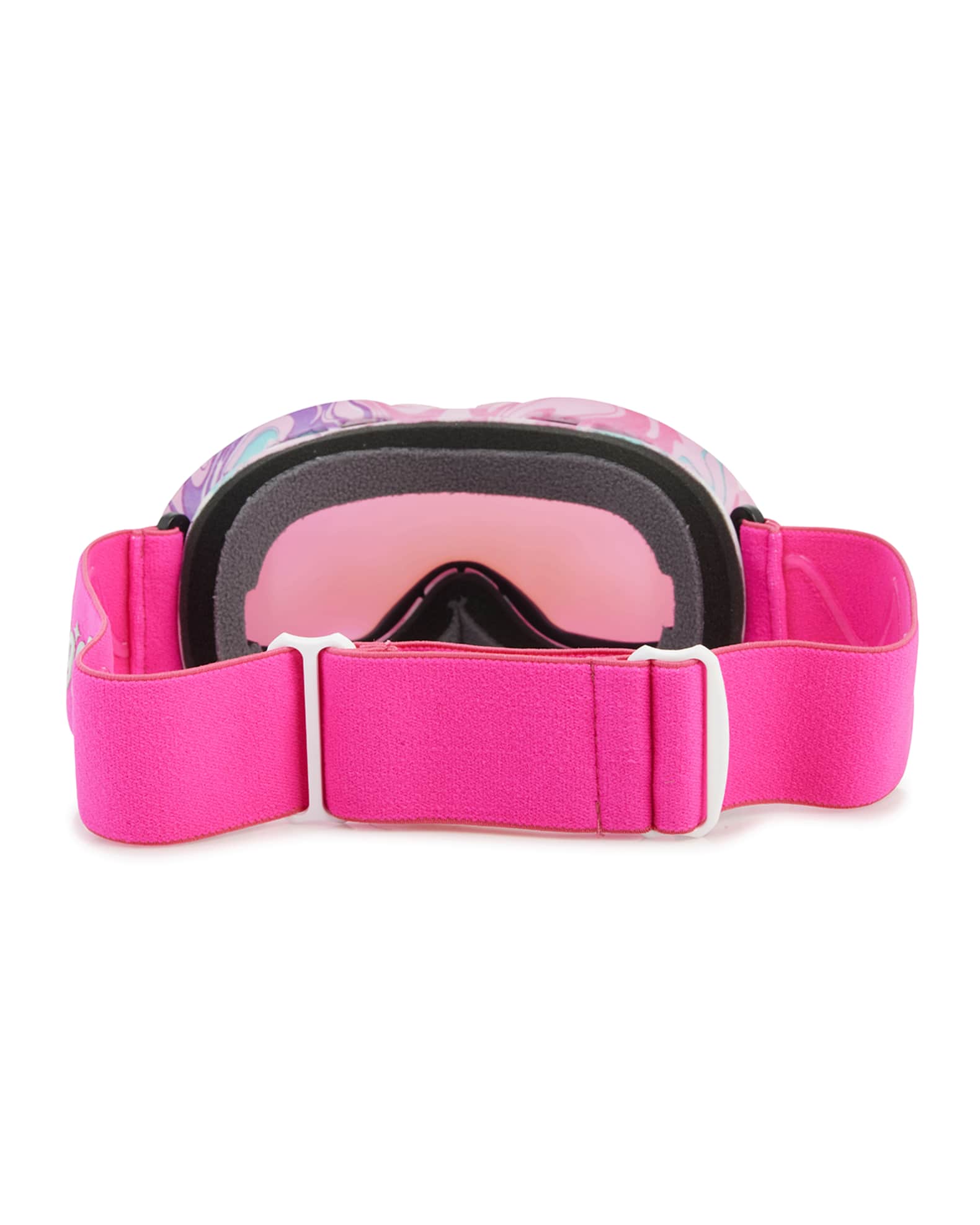 Bling2o Kid's Rhinestone Swirl Logo Snow Goggles | Neiman Marcus