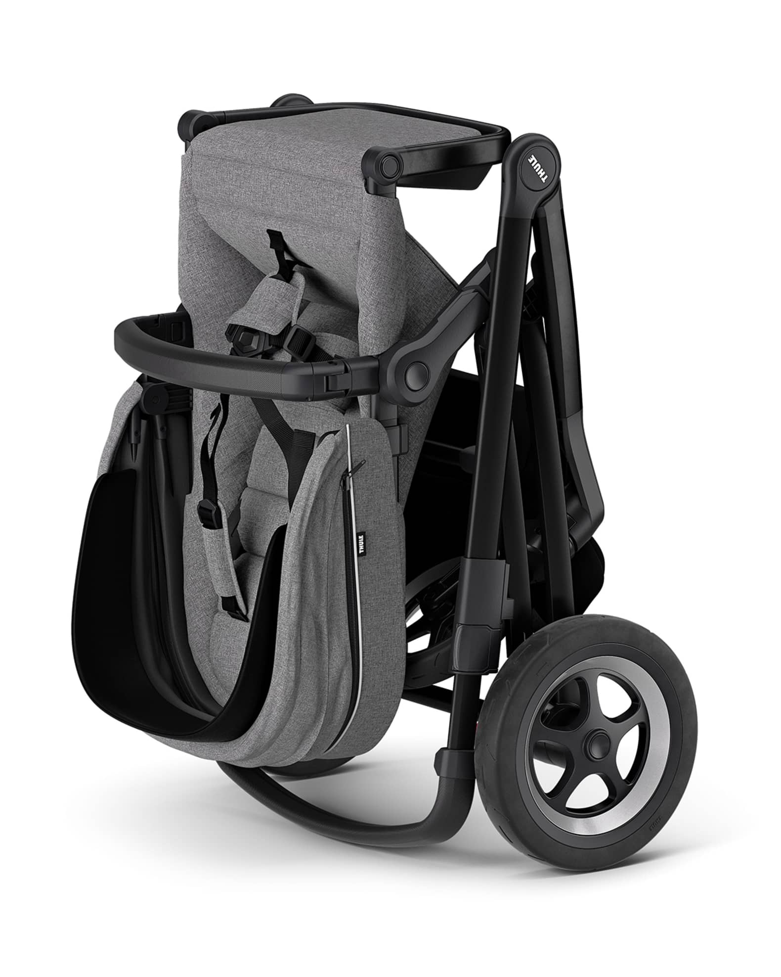 Thule Sleek Convertible Stroller, Grey Melange | Neiman Marcus