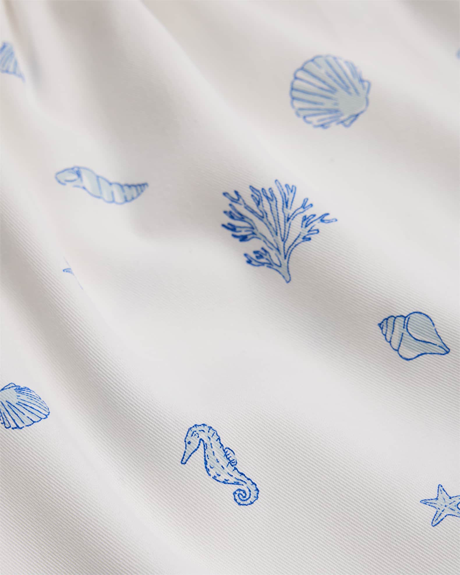 Petite Plume Kid's Charlotte Seersucker Ruffle Nightgown, Size 6M-14 ...