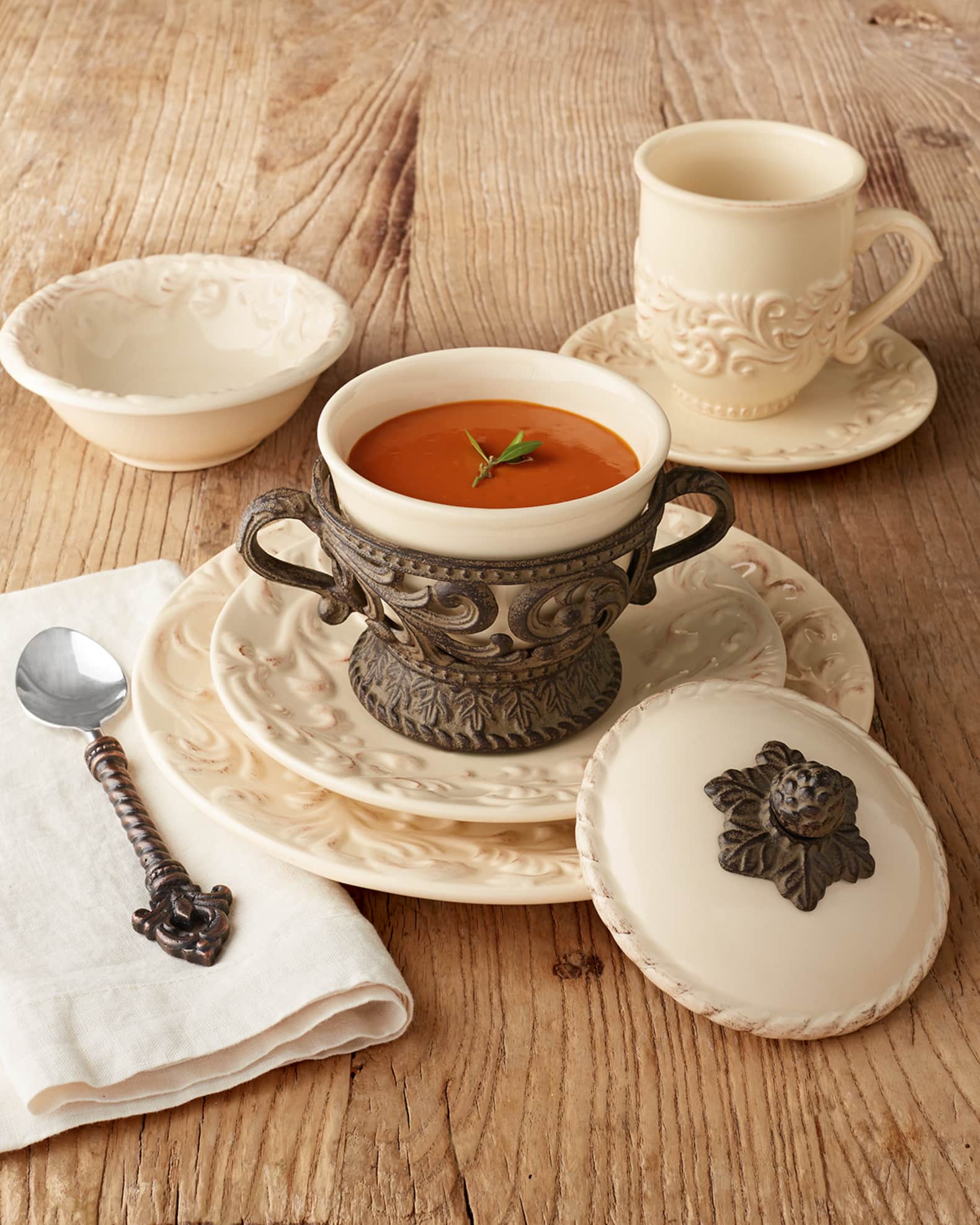 Cream Dinnerware Collection | Neiman Marcus