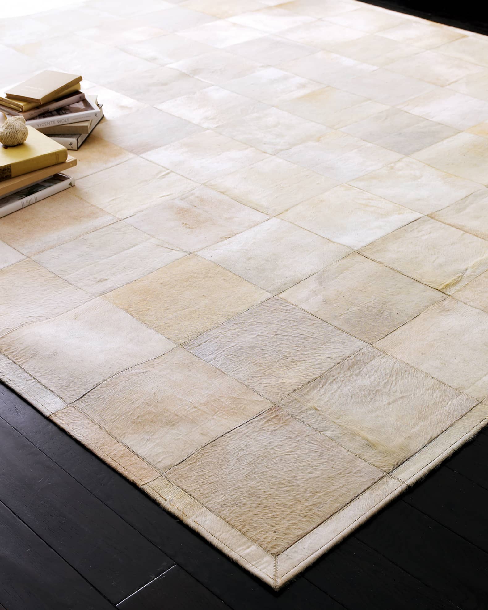 Pearl Blocks Rug | Neiman Marcus