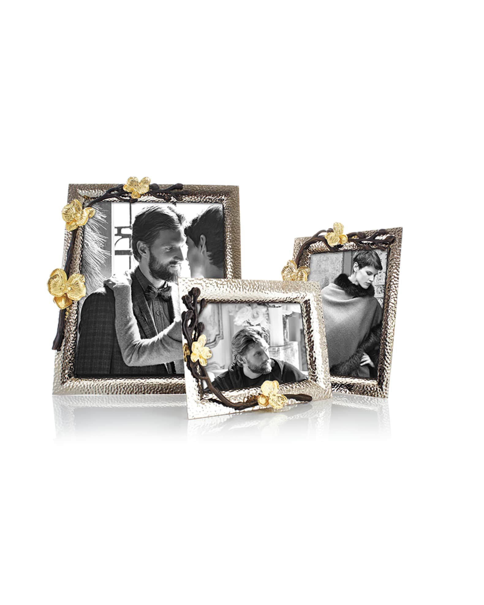 Gold Orchid Frames | Neiman Marcus