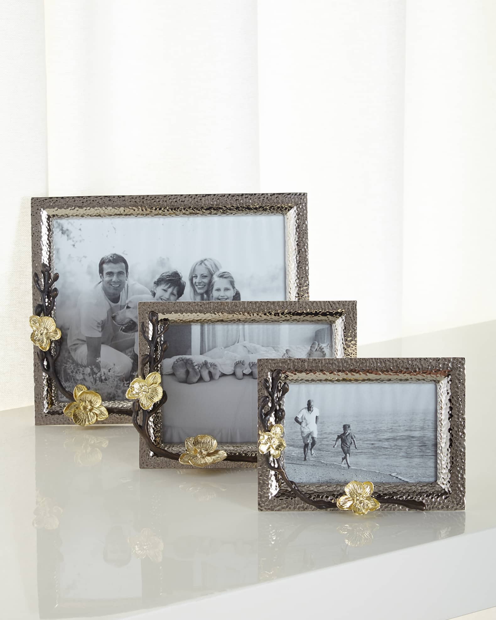 Gold Orchid Frames | Neiman Marcus