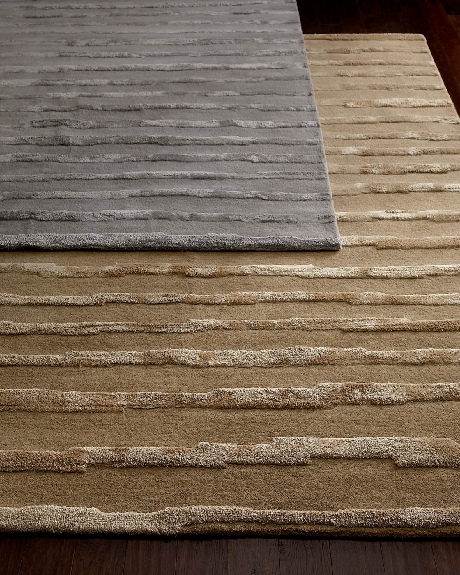 Track Shine Rugs | Neiman Marcus