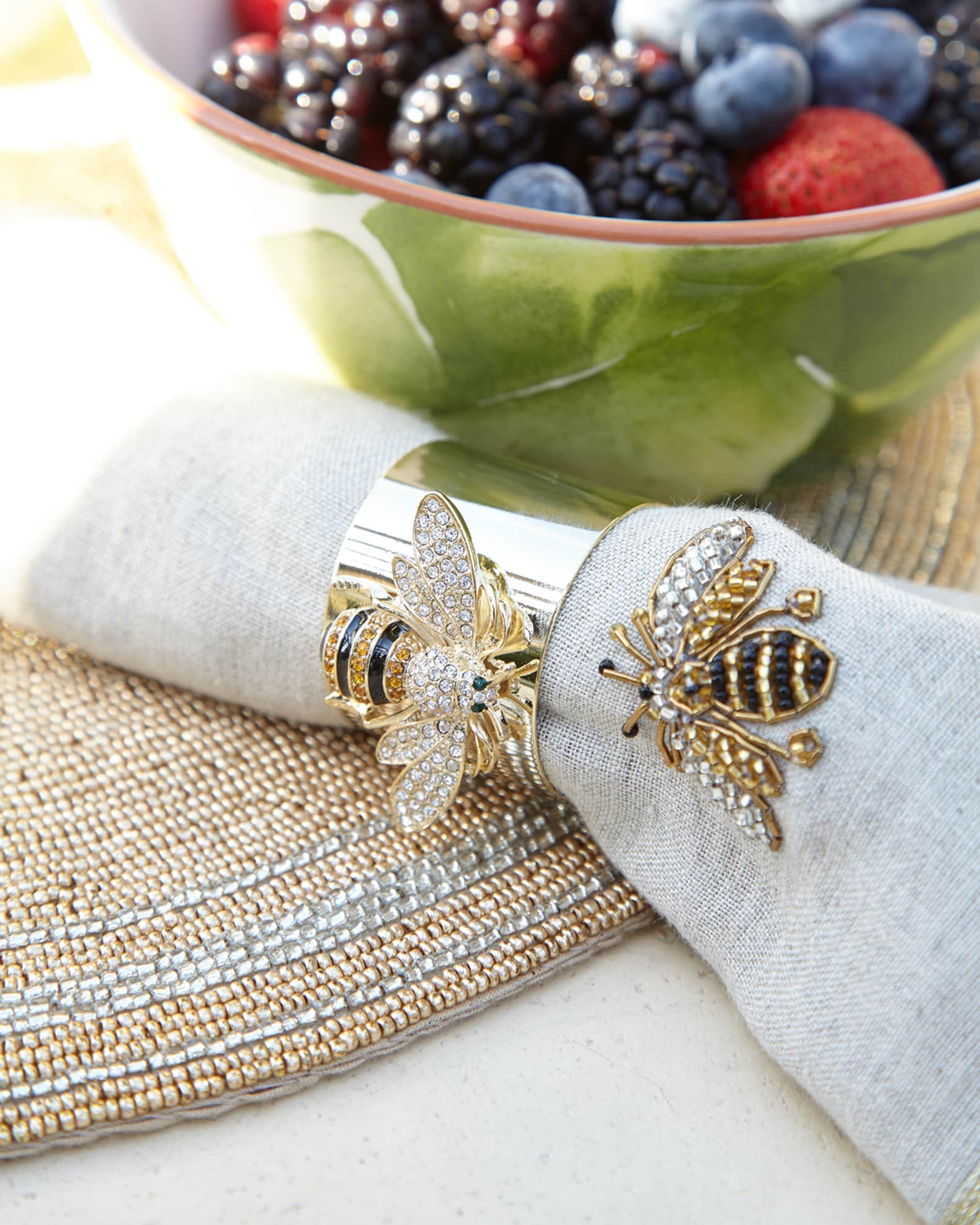 Striped Bee Place Setting Collection | Neiman Marcus