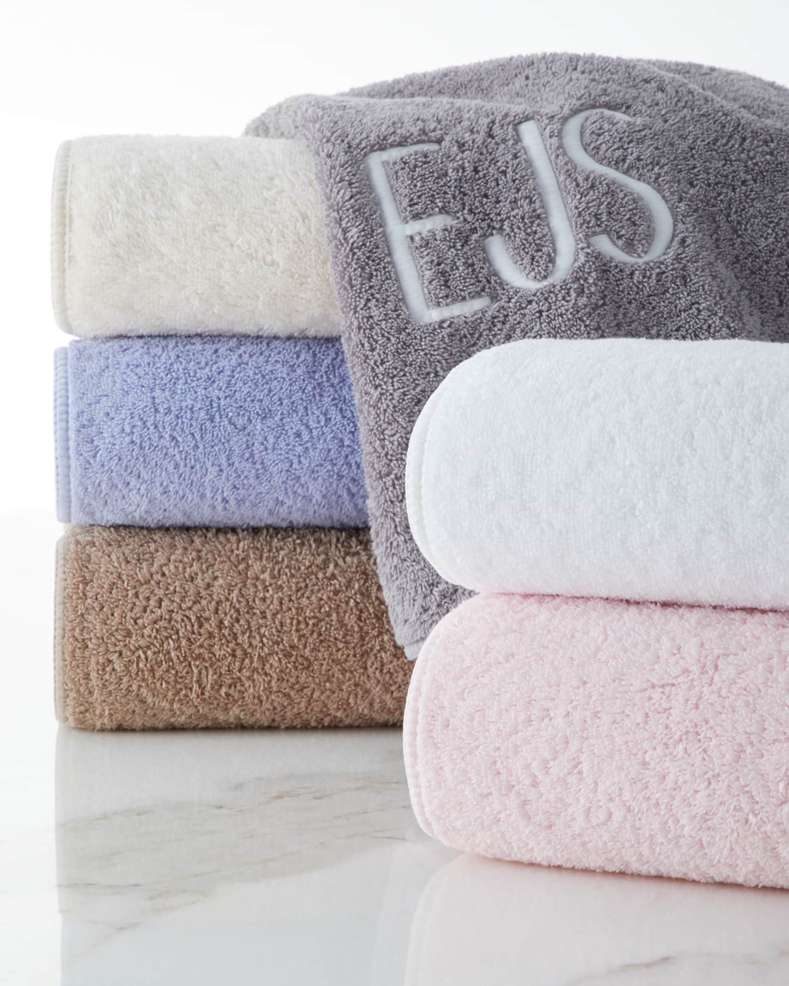 Long Double Loop Towels | Neiman Marcus