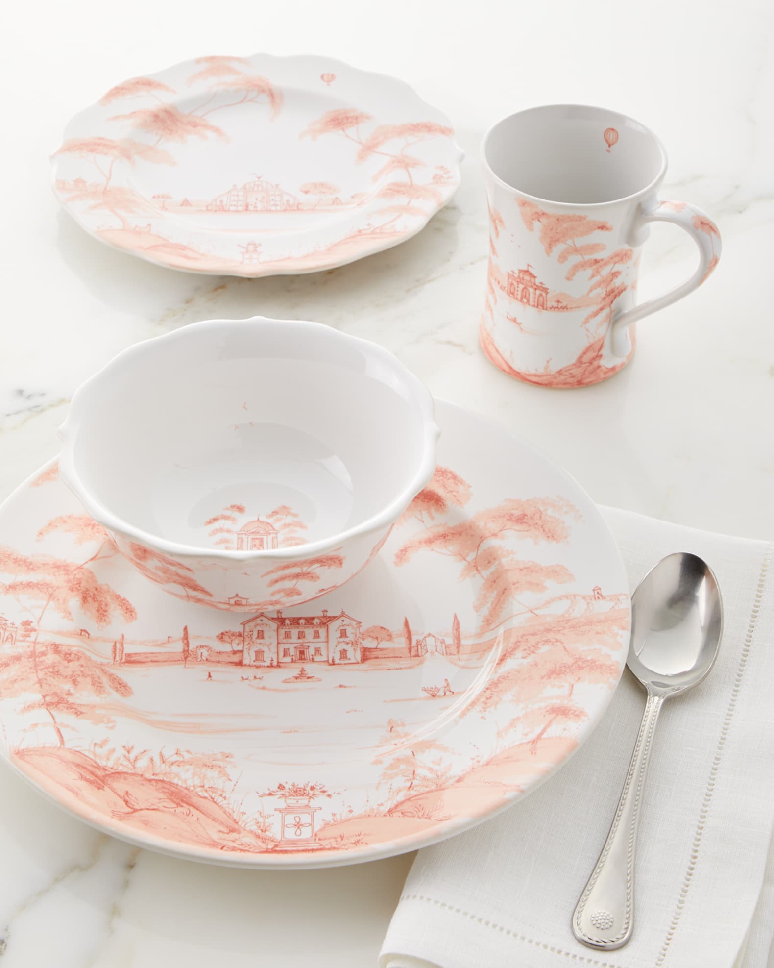 Country Estate Petal Pink Dinnerware Collection | Neiman Marcus