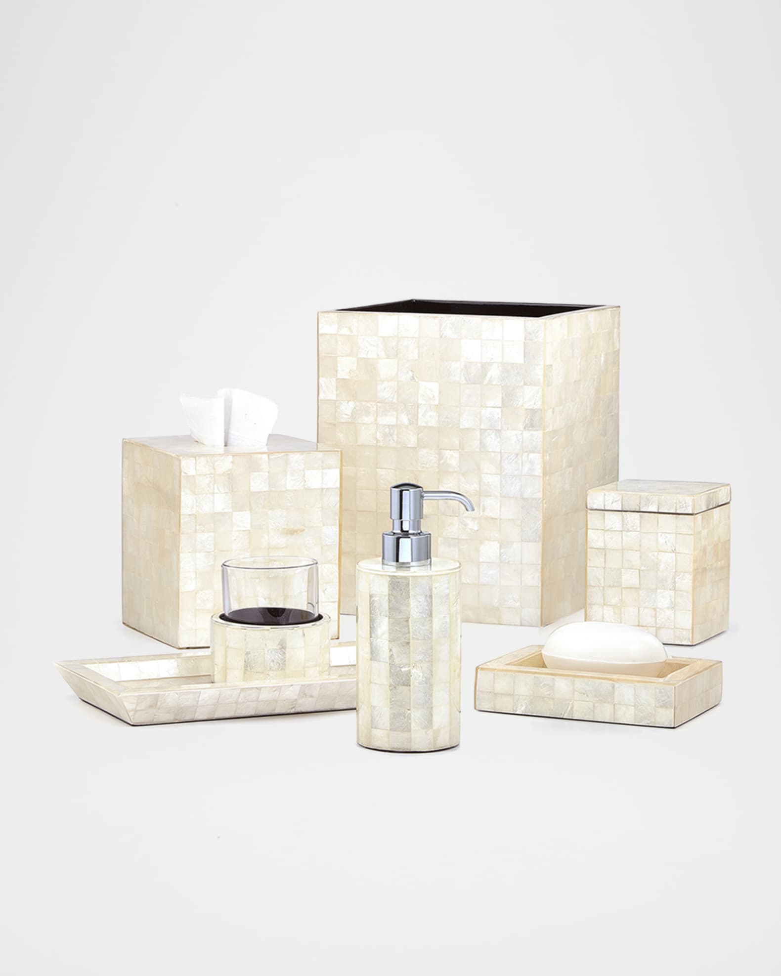 Capiz Bath Accessories Collection | Neiman Marcus