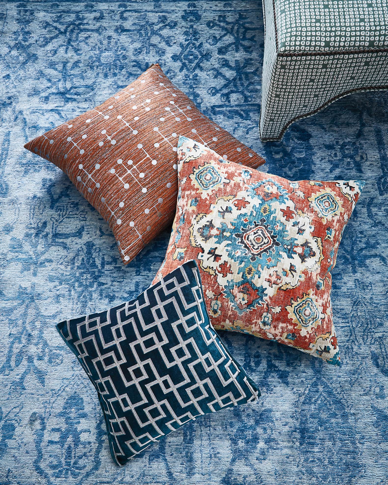 Morse Copper Pillow + More Pillows | Neiman Marcus