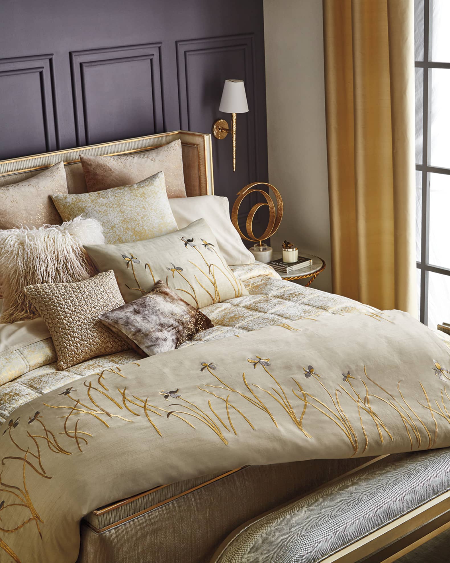 Iris Bedding Collection | Neiman Marcus
