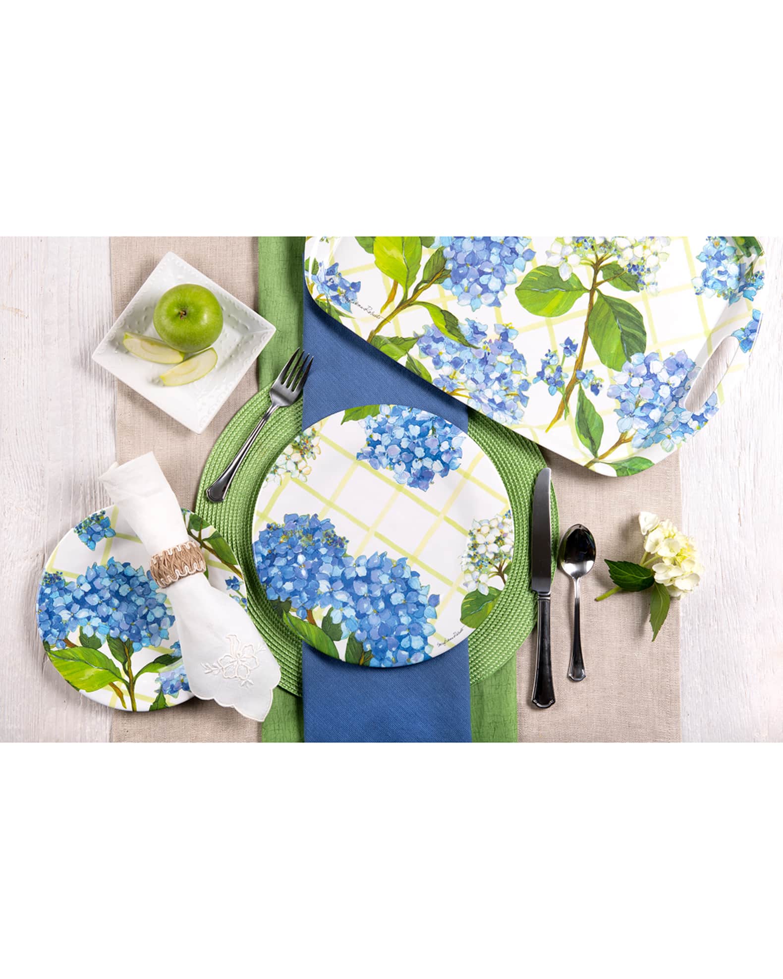 Hydrangea Lattive Bamboo Dinnerware Collection | Neiman Marcus