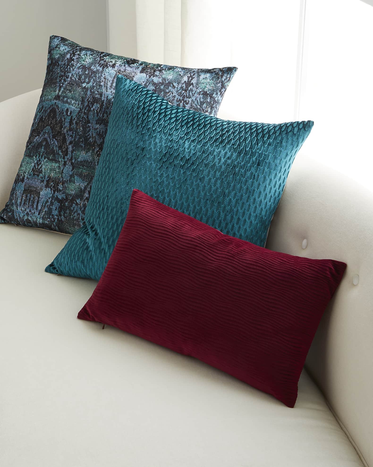 Enoki Pillow + More Pillows | Neiman Marcus