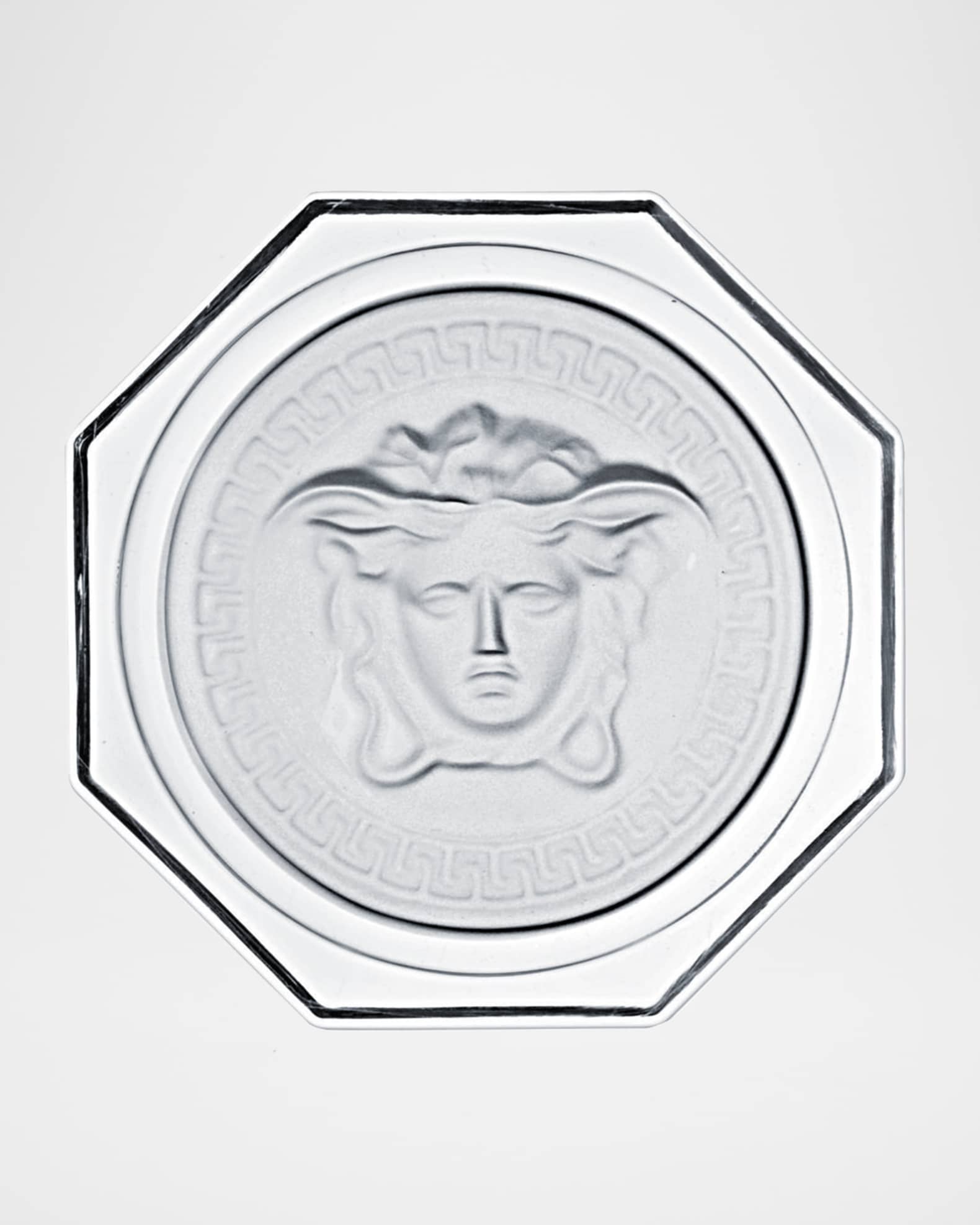 Versace Medusa Lumiere Crystal Coaster | Neiman Marcus