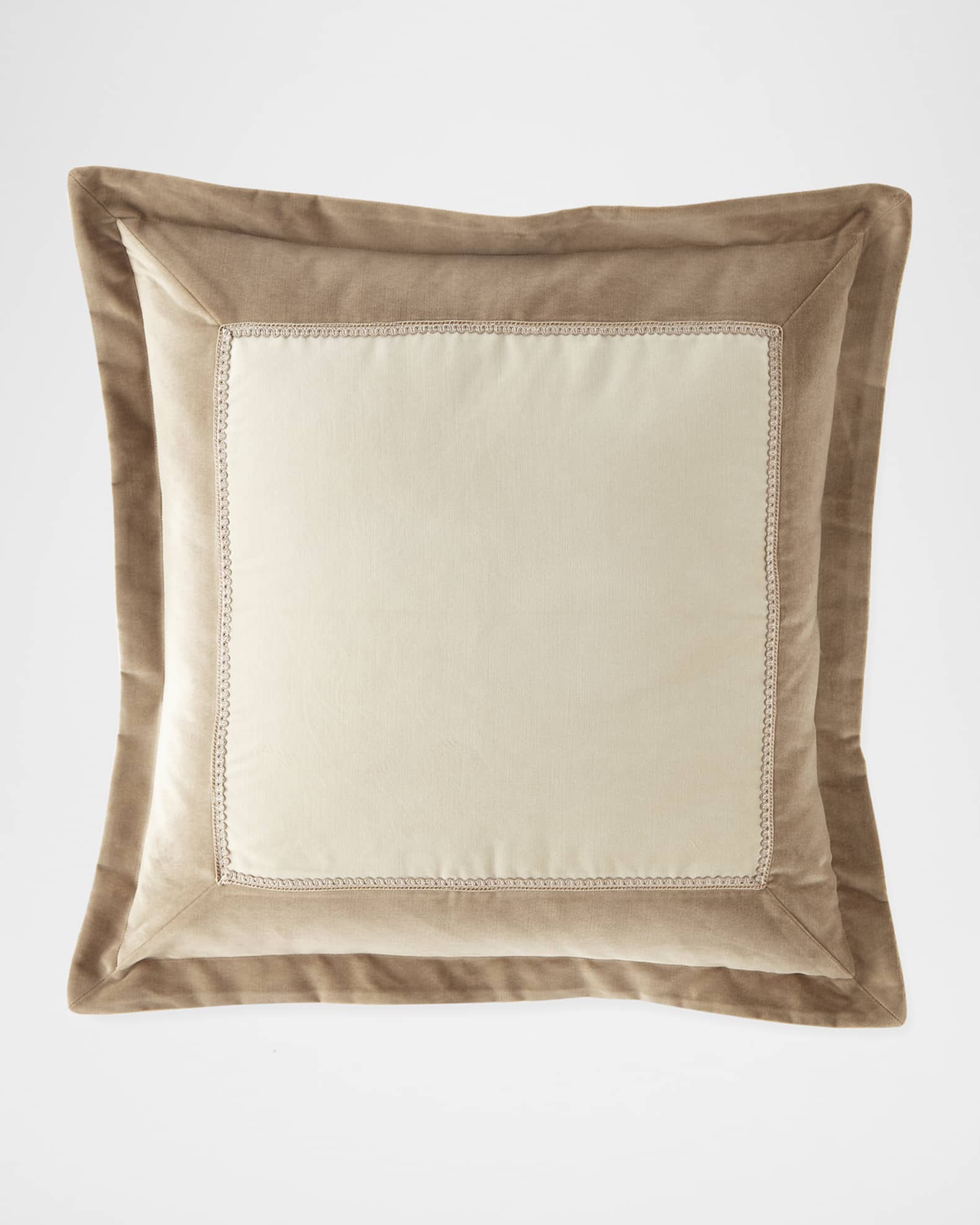 Austin Horn Collection Cantori Velvet European Sham | Neiman Marcus