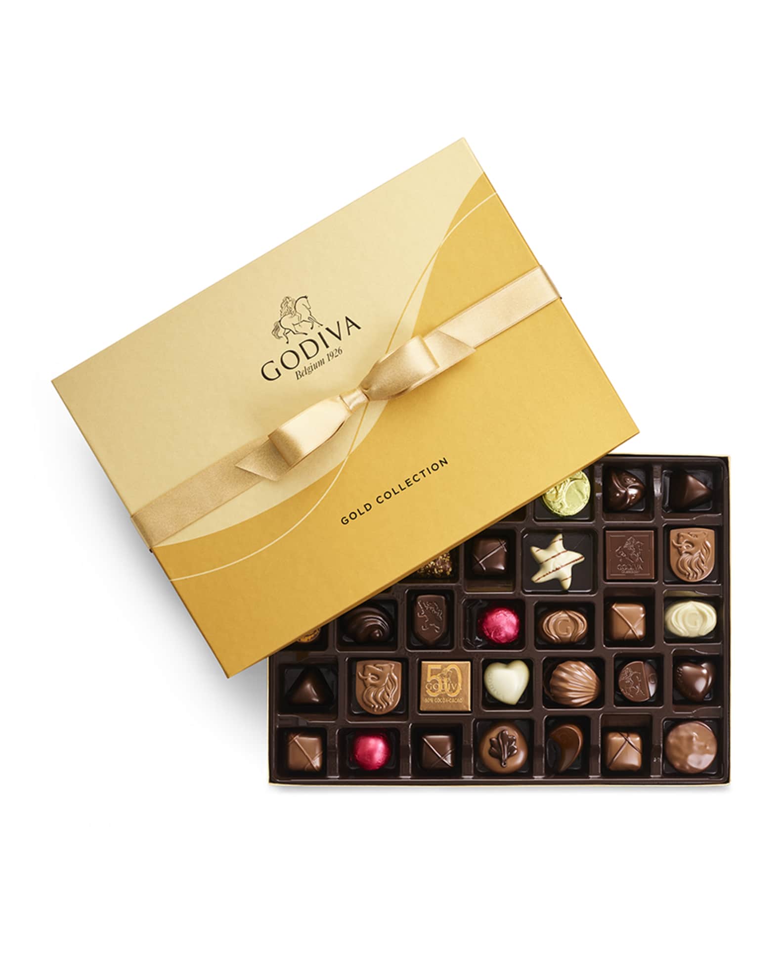 Godiva Chocolatier 105-Piece Assorted Chocolate Gold Gift Box | Neiman ...