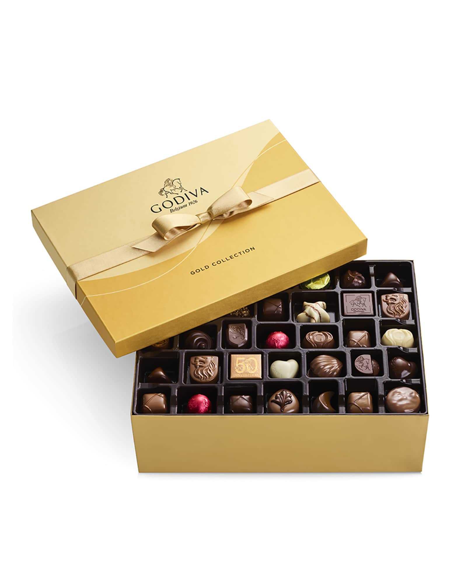 Godiva Chocolatier 105-Piece Assorted Chocolate Gold Gift Box | Neiman ...