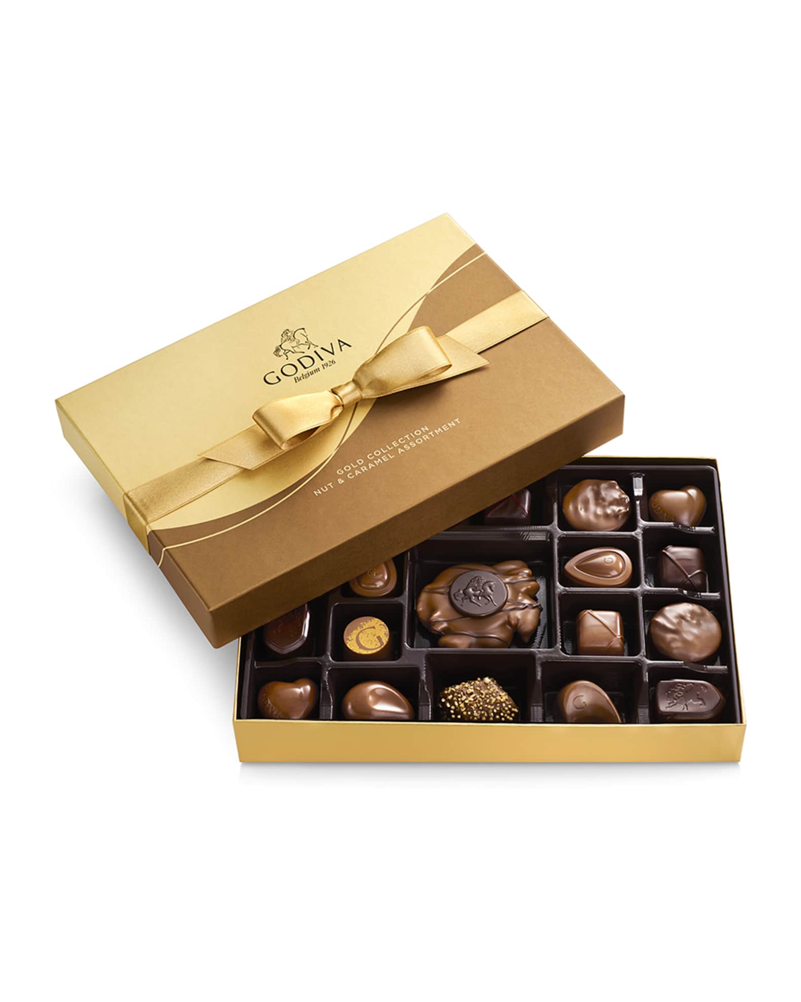 Godiva Chocolatier 19-Piece Nut & Caramel Gift Box | Neiman Marcus