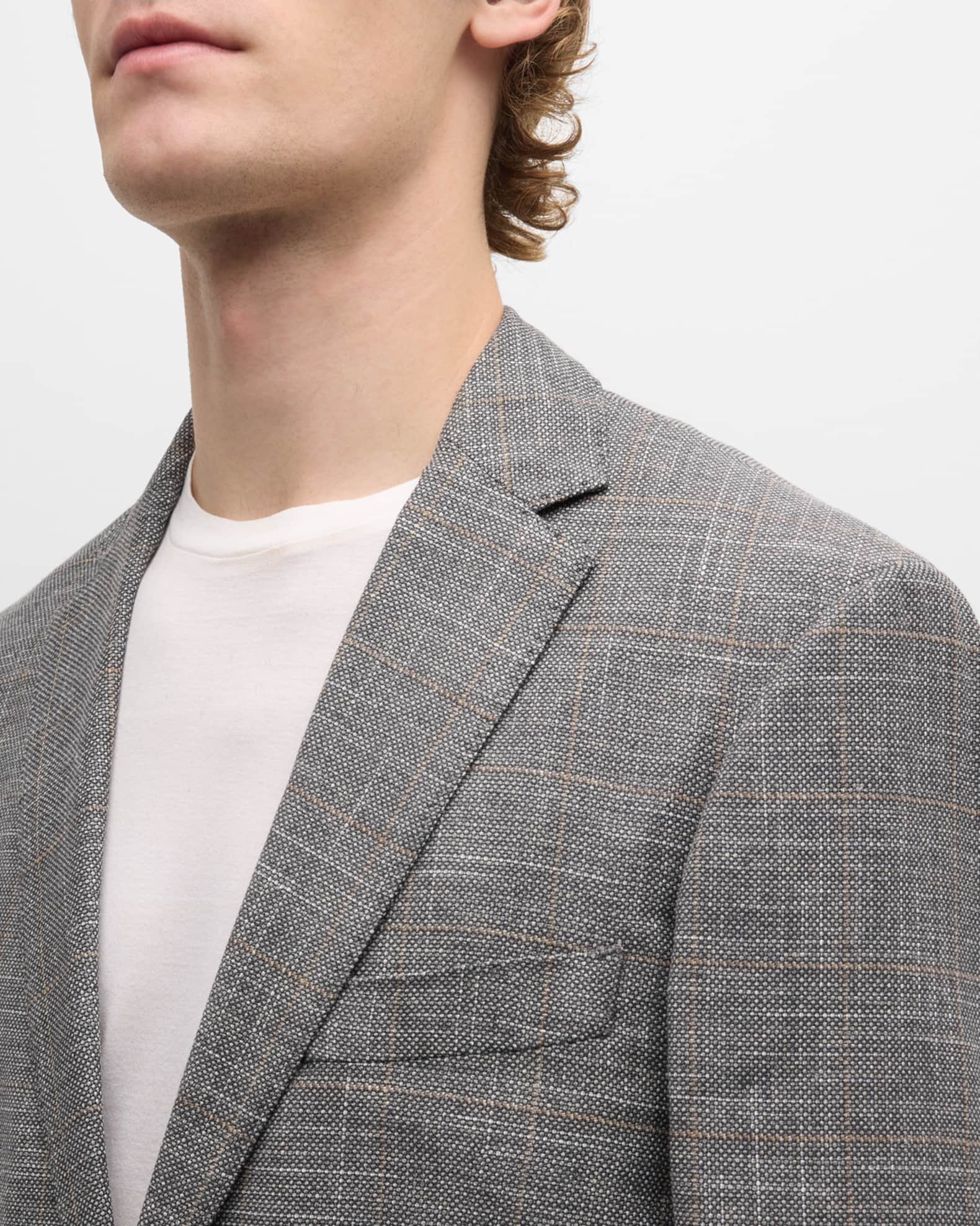 Rodd & Gunn Men's Reefton Windowpane Sport Jacket | Neiman Marcus