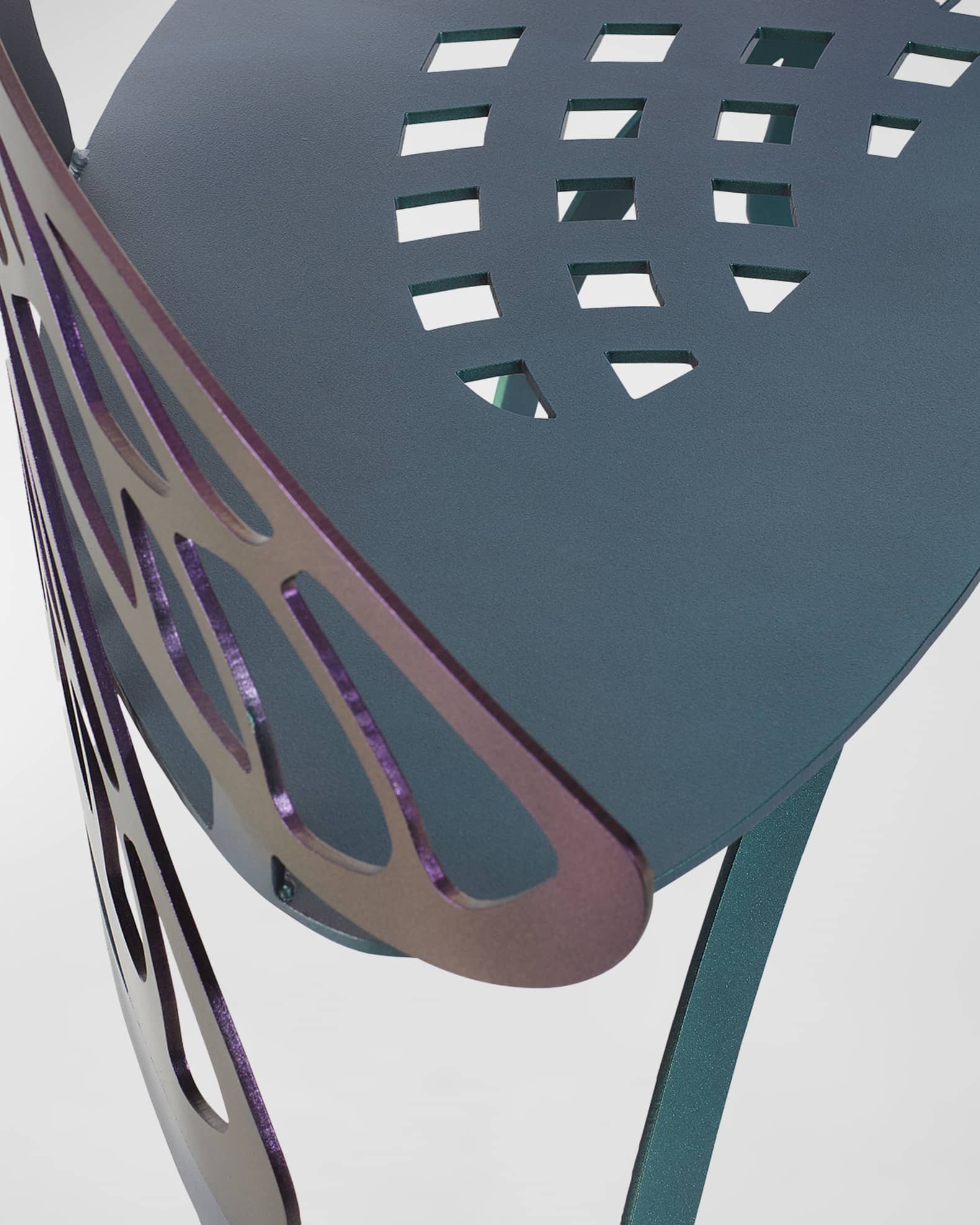 Cricket Forge Dragonfly Outdoor Bench | Neiman Marcus