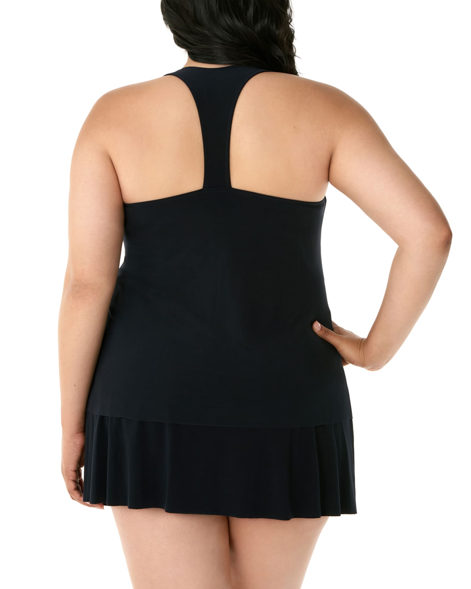 Magicsuit Plus Size Taylor Solid Tankini Swim Top | Neiman Marcus