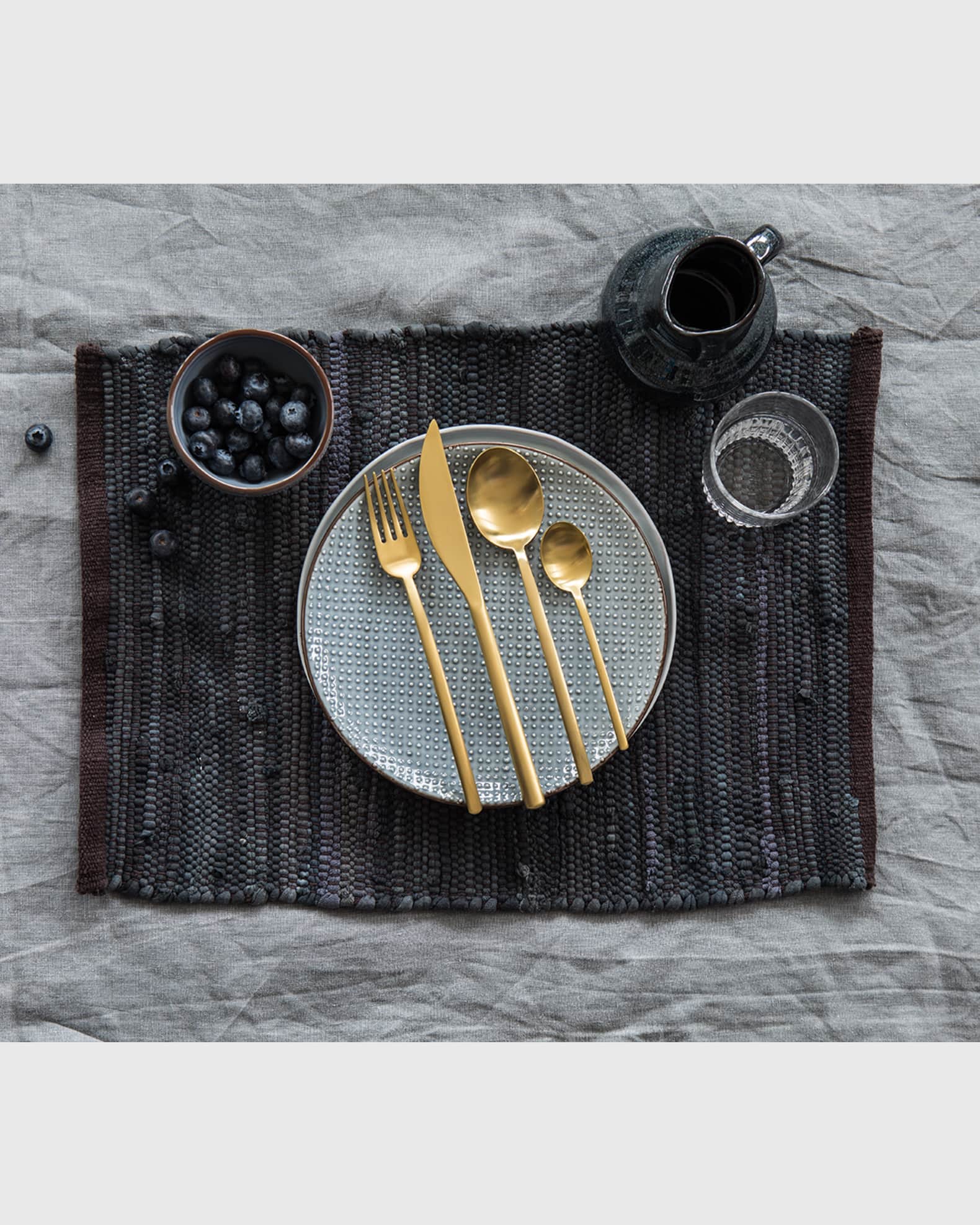 Mepra Due Ice Oro 5-Piece Place Setting | Neiman Marcus