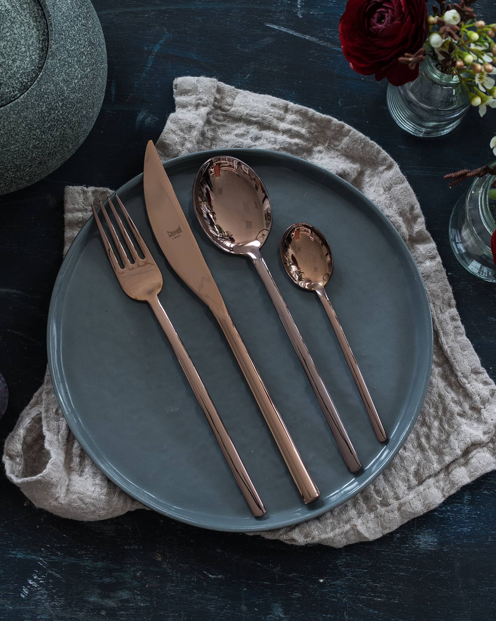 Mepra Due Bronzo Salad Servers | Neiman Marcus