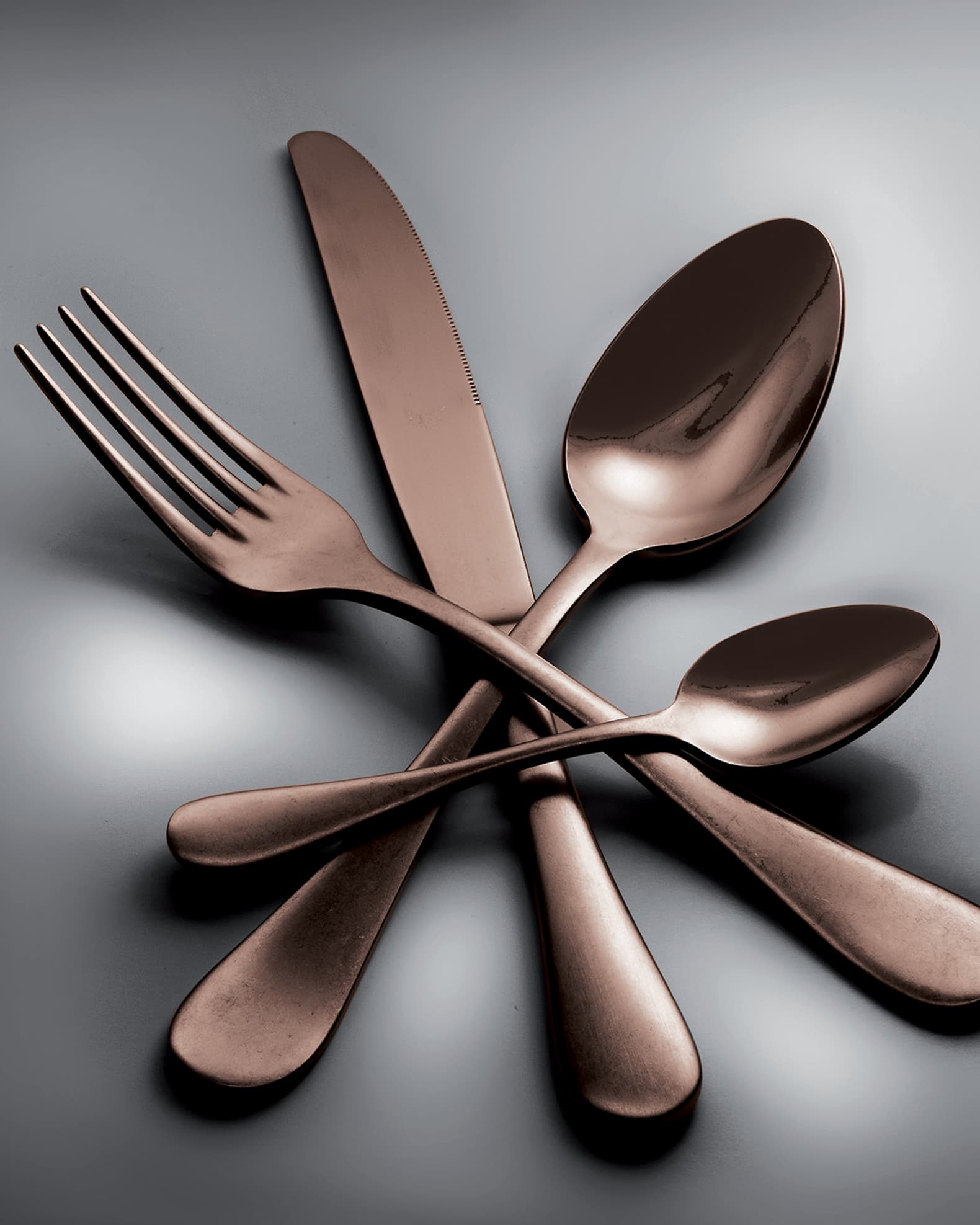 Mepra Vintage Bronzo 20-Piece Flatware Set | Neiman Marcus