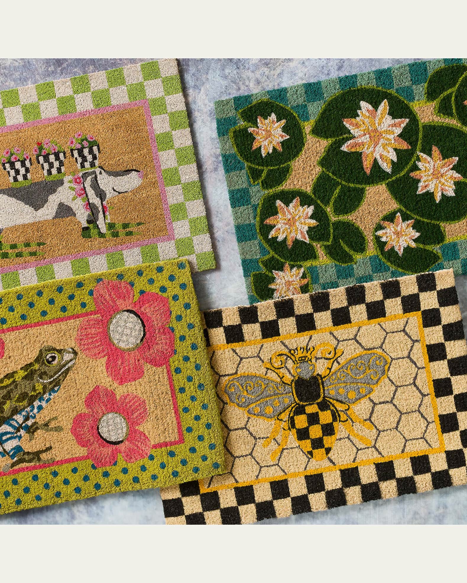 MacKenzie-Childs Queen Bee Rug , 2' x 3' | Neiman Marcus