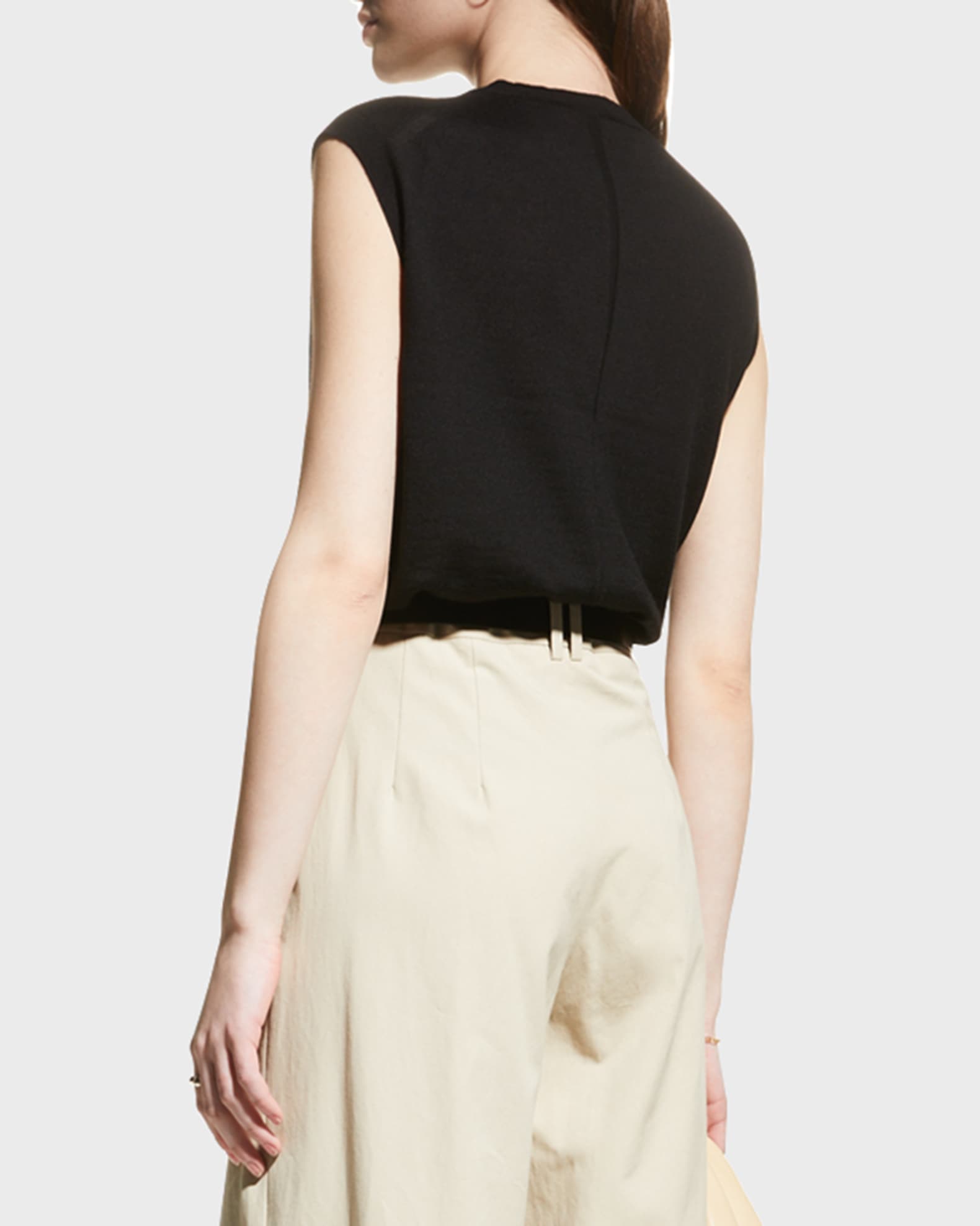 THE ROW Balham Cashmere Top | Neiman Marcus