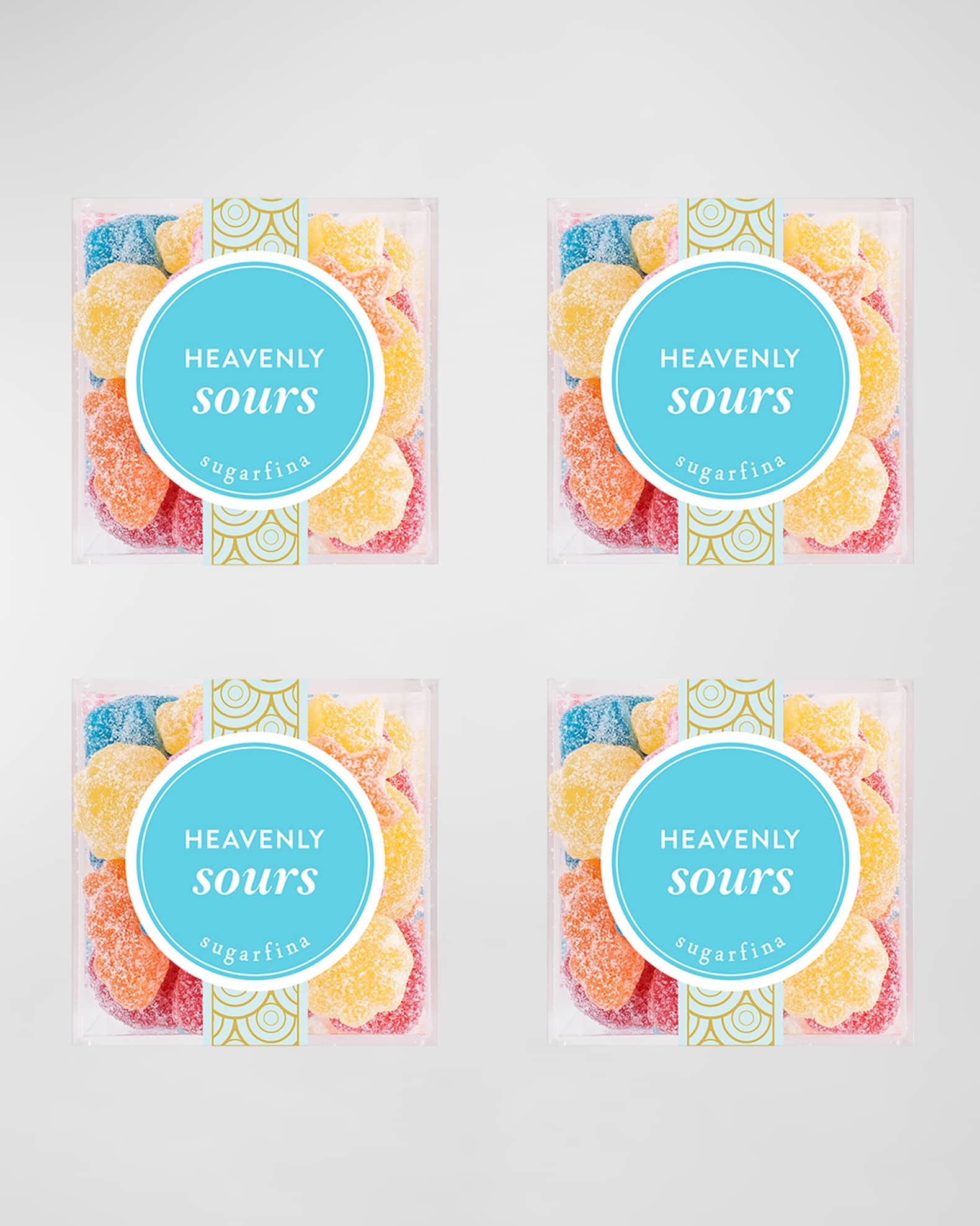 Sugarfina Heavenly Sours Small Cube 4-Piece Kit | Neiman Marcus