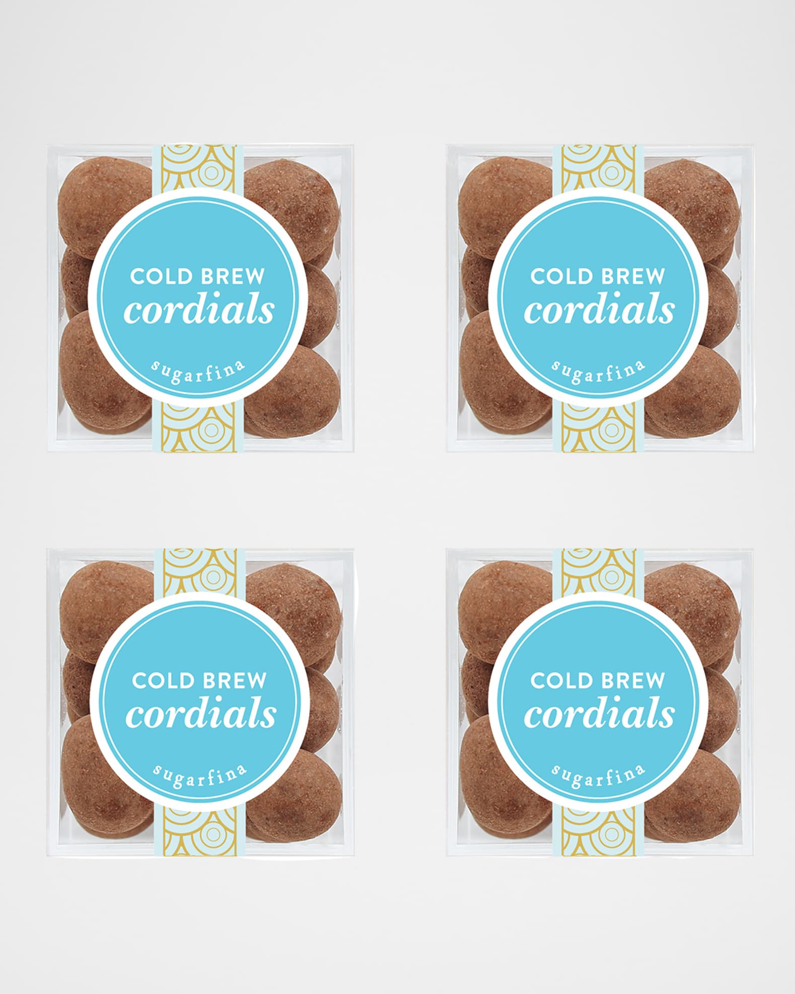 Sugarfina Cold Brew Cordials, Small Cube 4-Piece Kit | Neiman Marcus