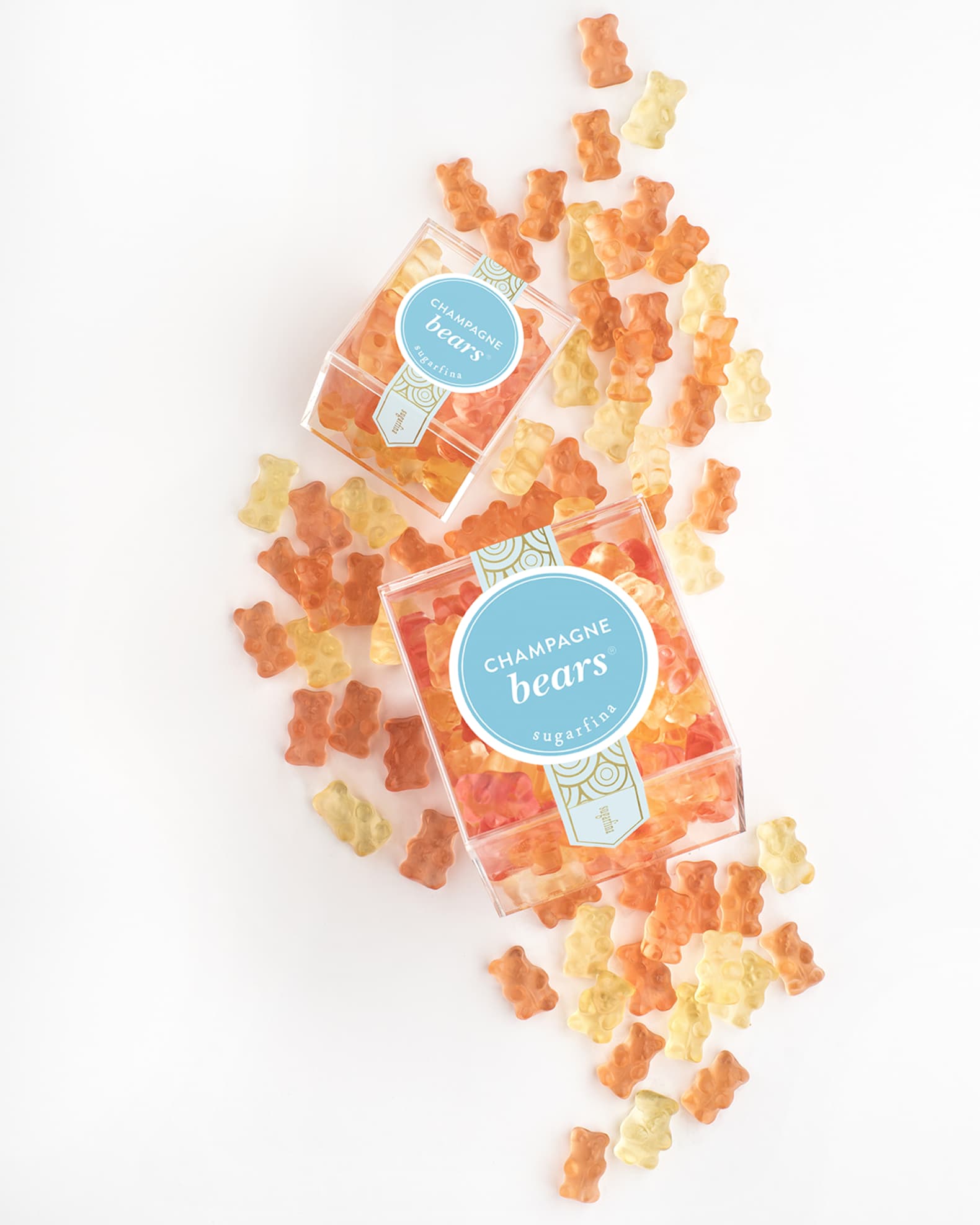 Sugarfina Champagne Bears Small Cube 4-Piece Kit | Neiman Marcus