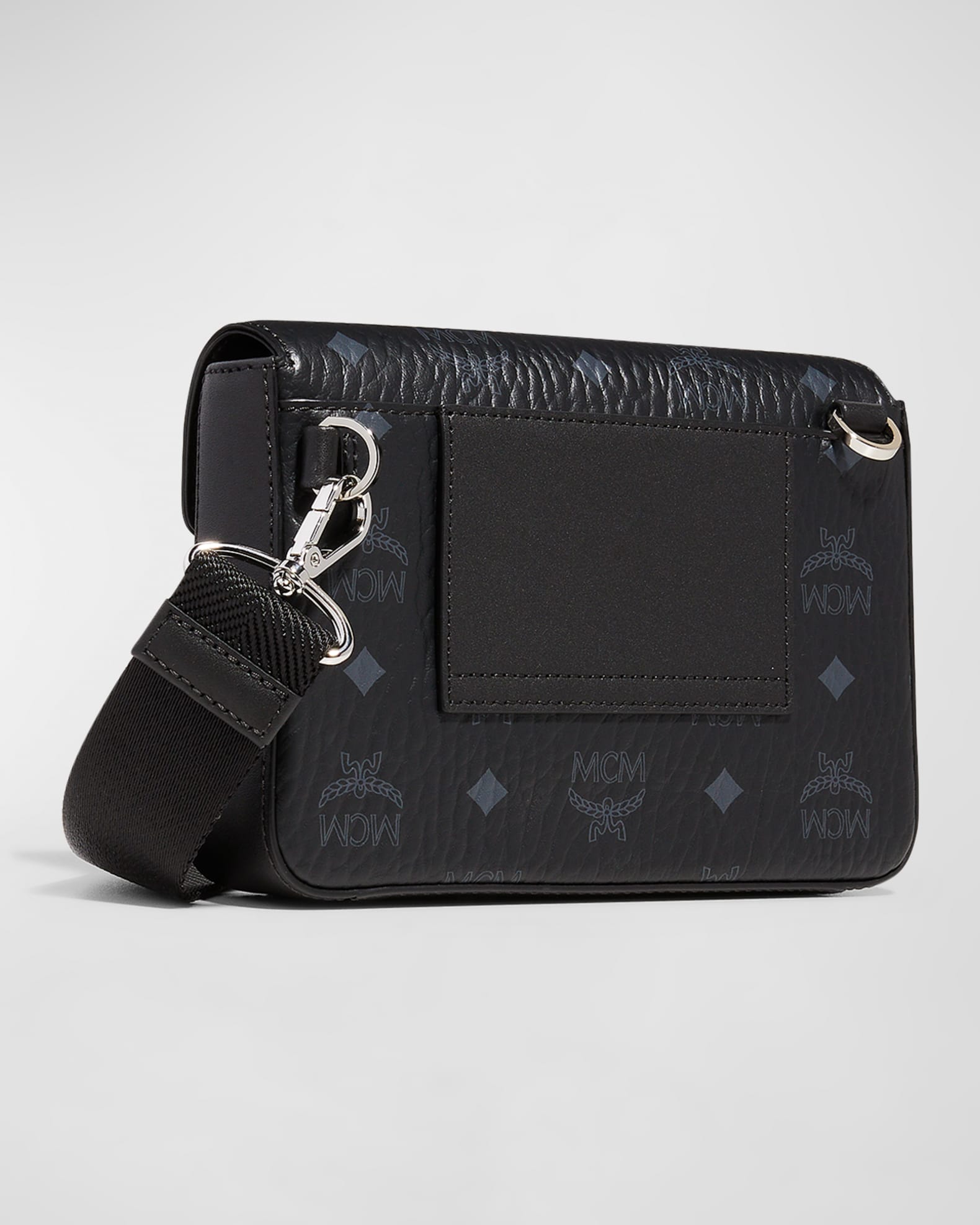 Millie Visetos Logo Leather Crossbody Bag | Neiman Marcus Millie Visetos Logo Leather Crossbody Bag | Neiman Marcus