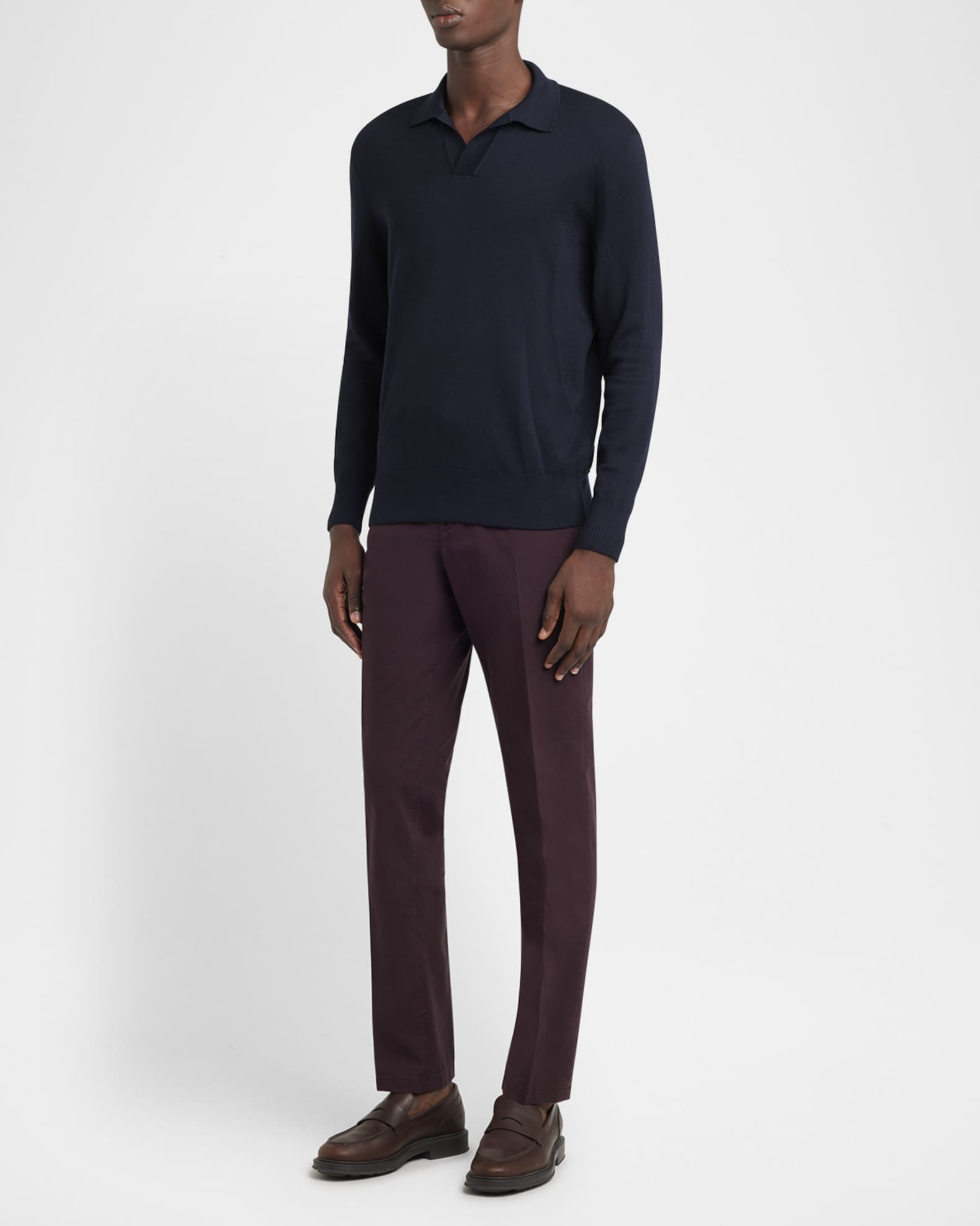 buttonless shirt men's