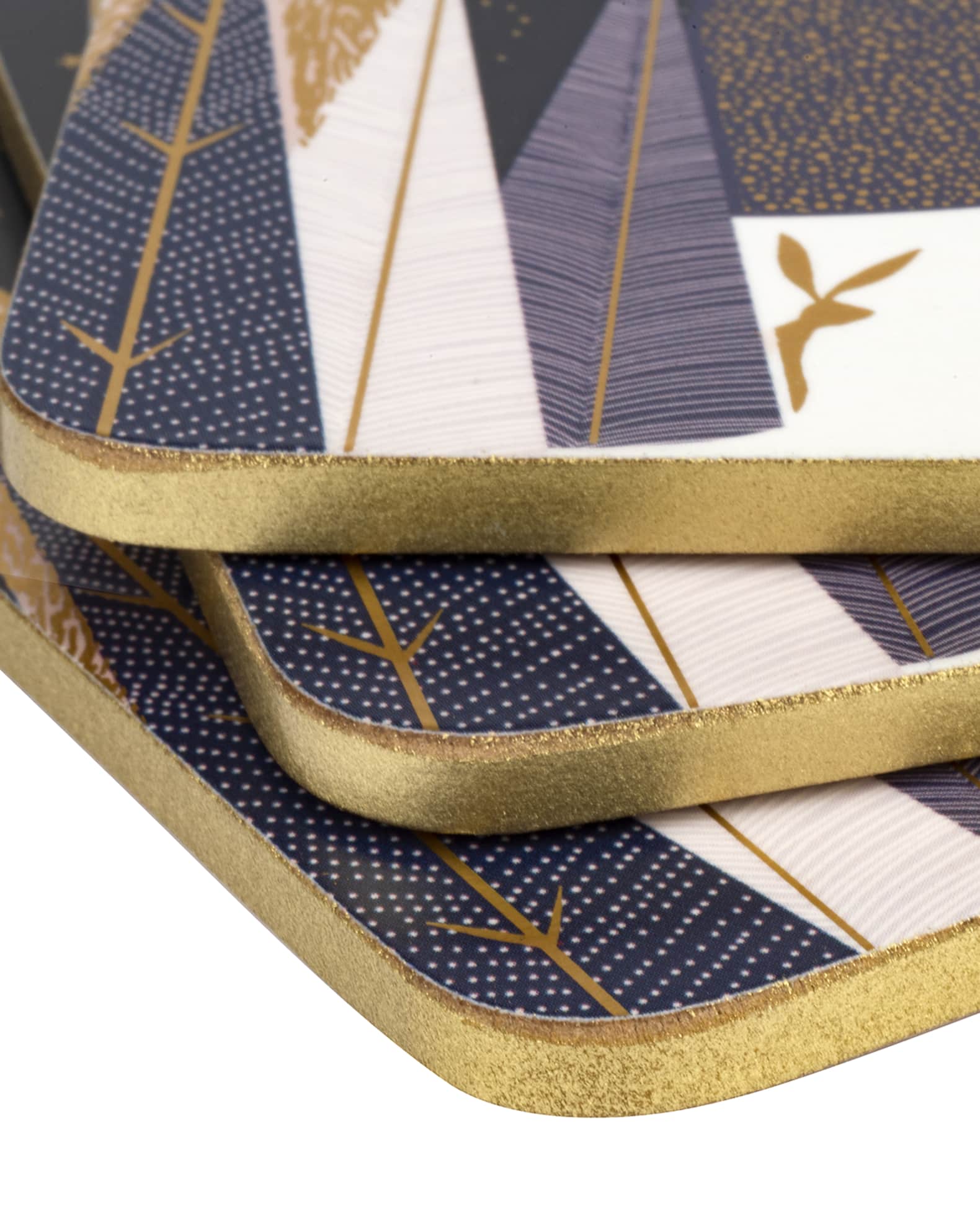 Sara Miller Frosted Pines Coasters, Set of 6 | Neiman Marcus