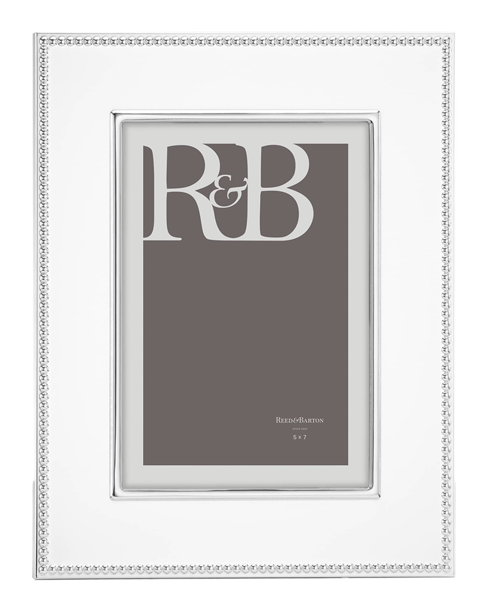 Reed & Barton Lyndon Silverplate Photo Frame, 5" x 7" | Neiman Marcus