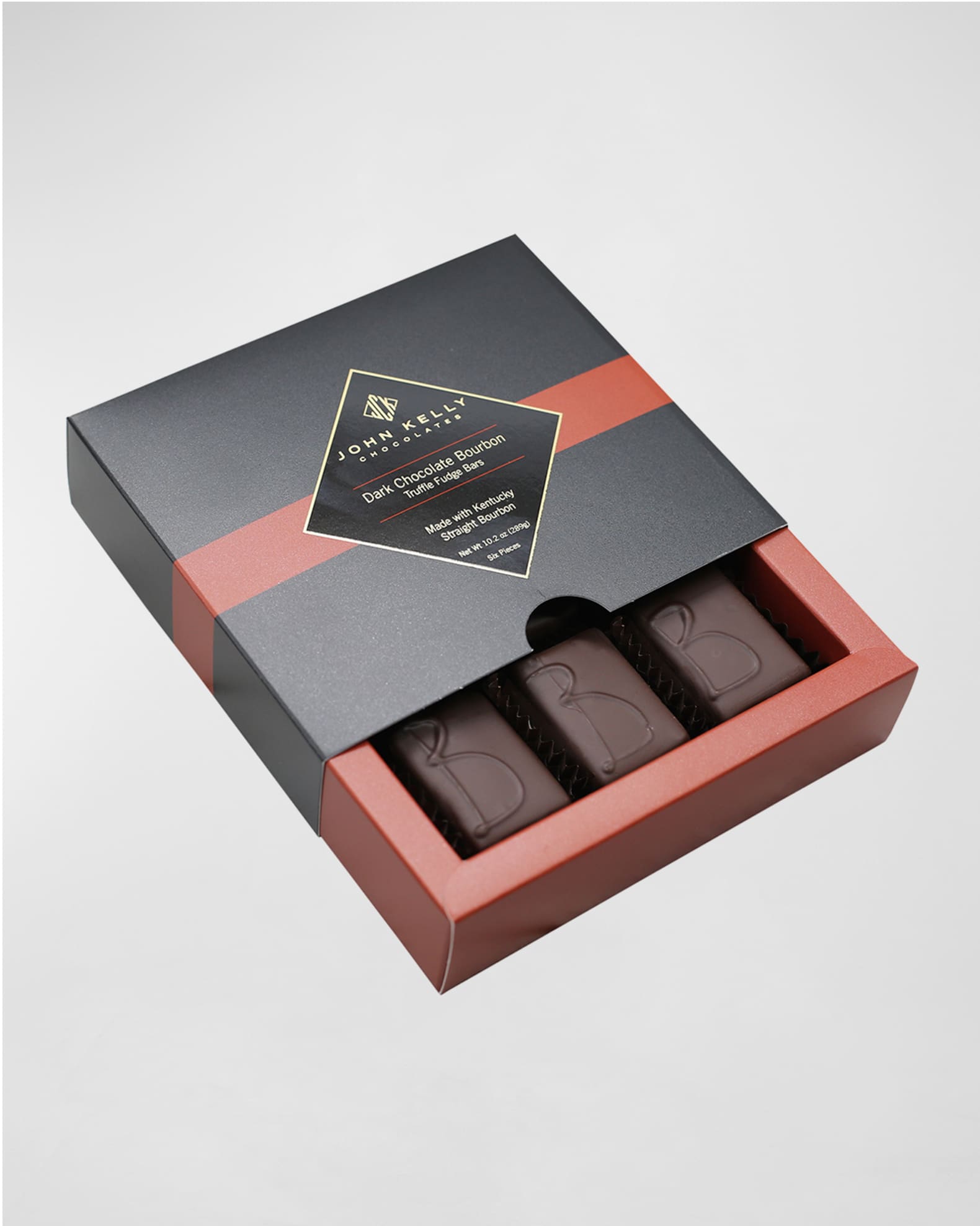 John Kelly Dark Chocolate Bourbon Box | Neiman Marcus