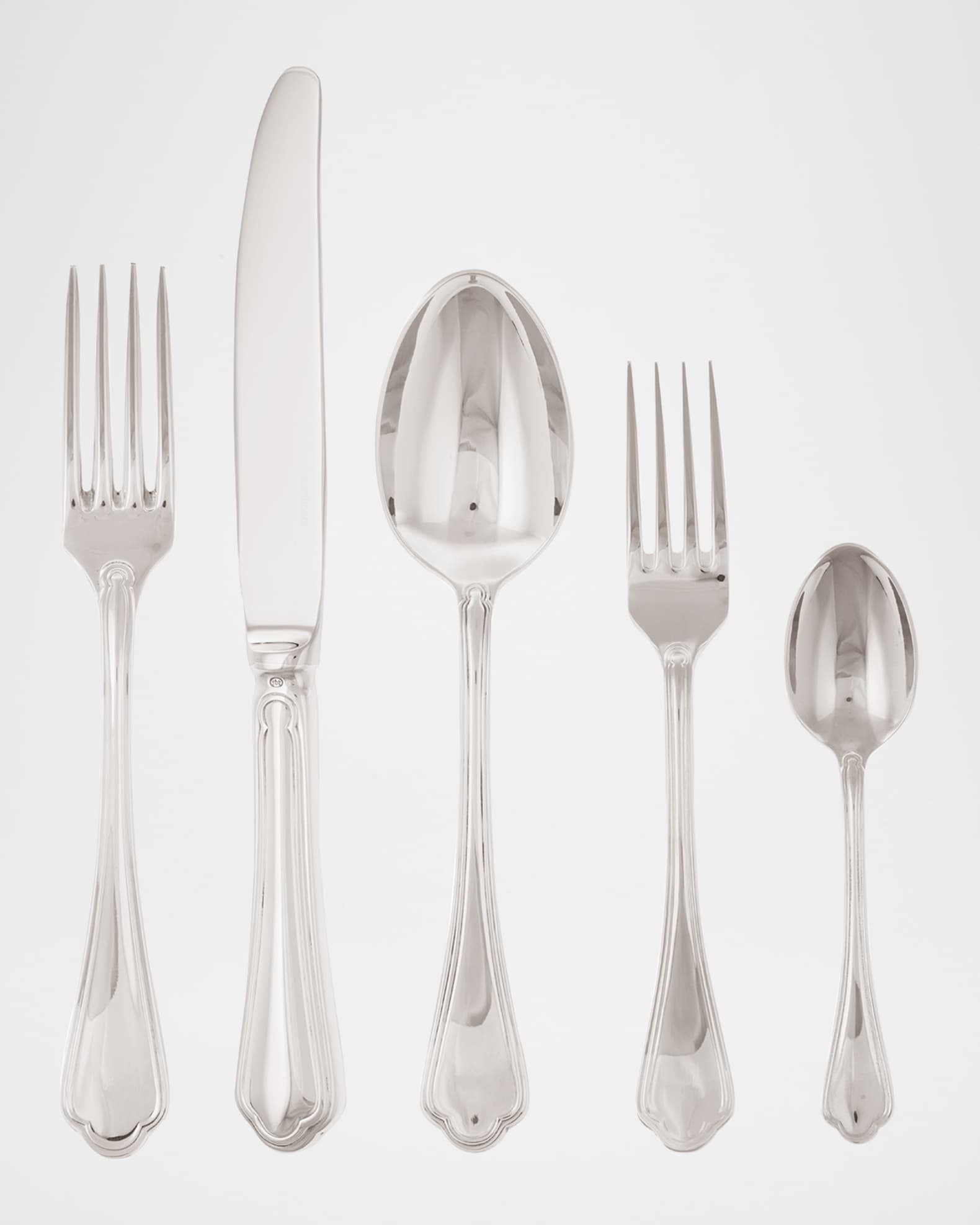Sambonet Filet Toiras Silver 5-Piece Flatware Place Setting | Neiman Marcus