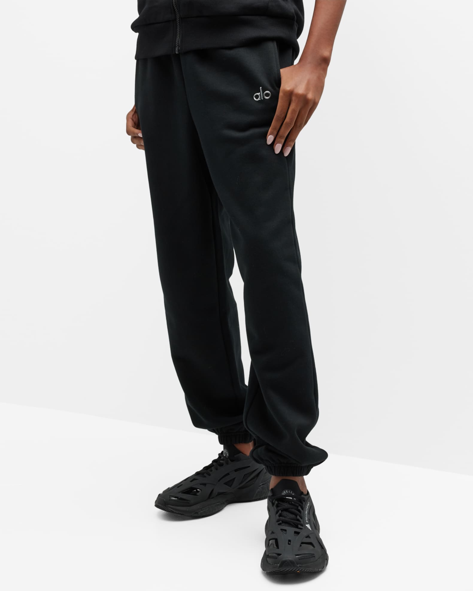 Alo Yoga Accolade Fleece Sweatpants | Neiman Marcus
