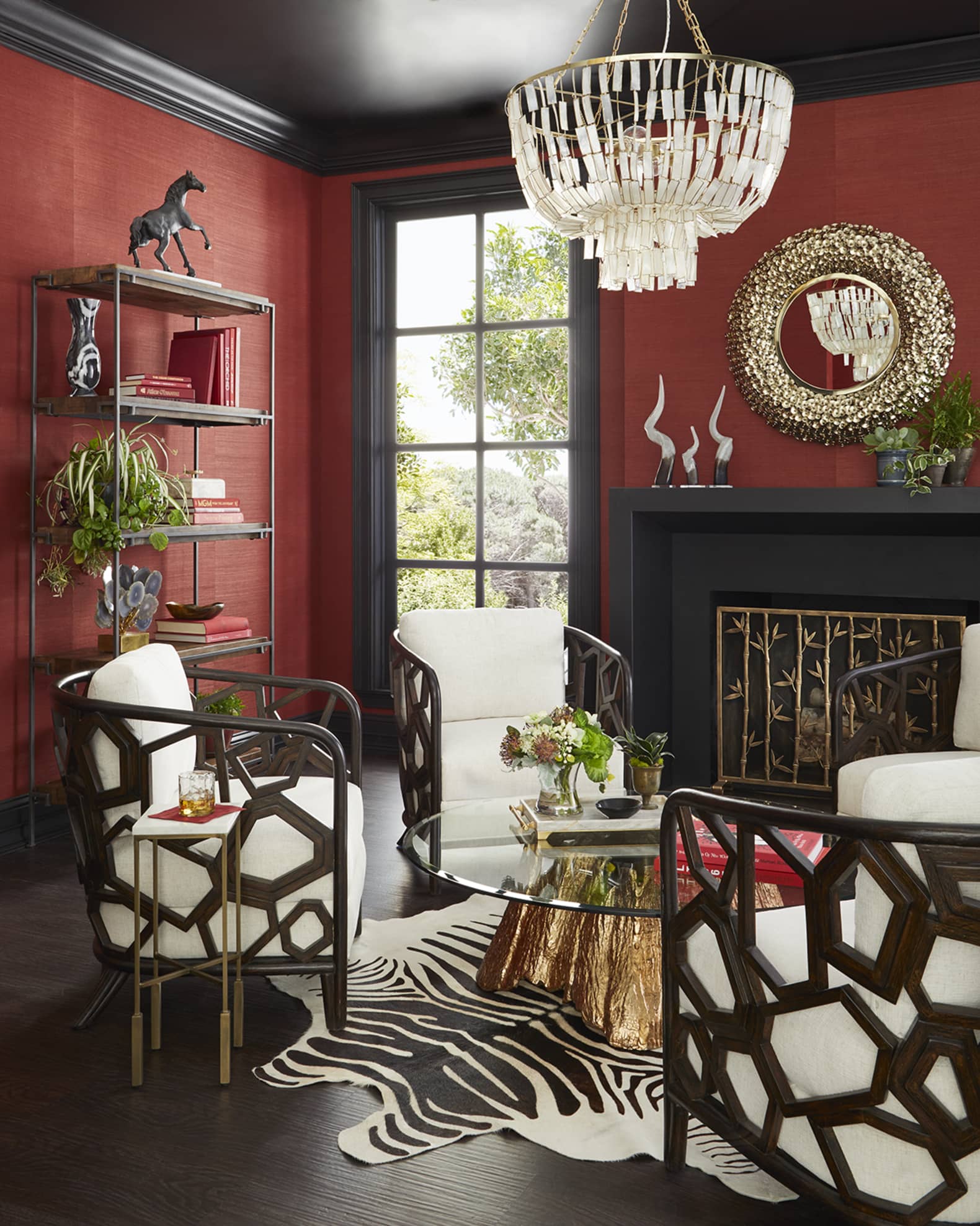 Bedford Curved Mirror | Neiman Marcus