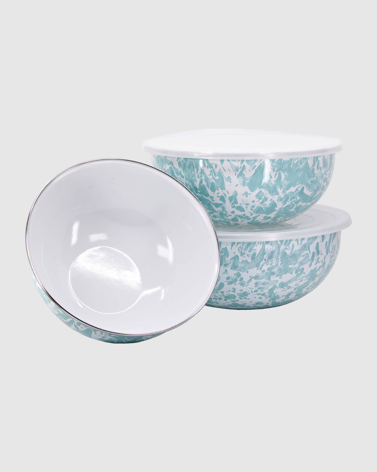 Golden Rabbit Swirl Mixing Bowls, Set of 3 | Neiman Marcus