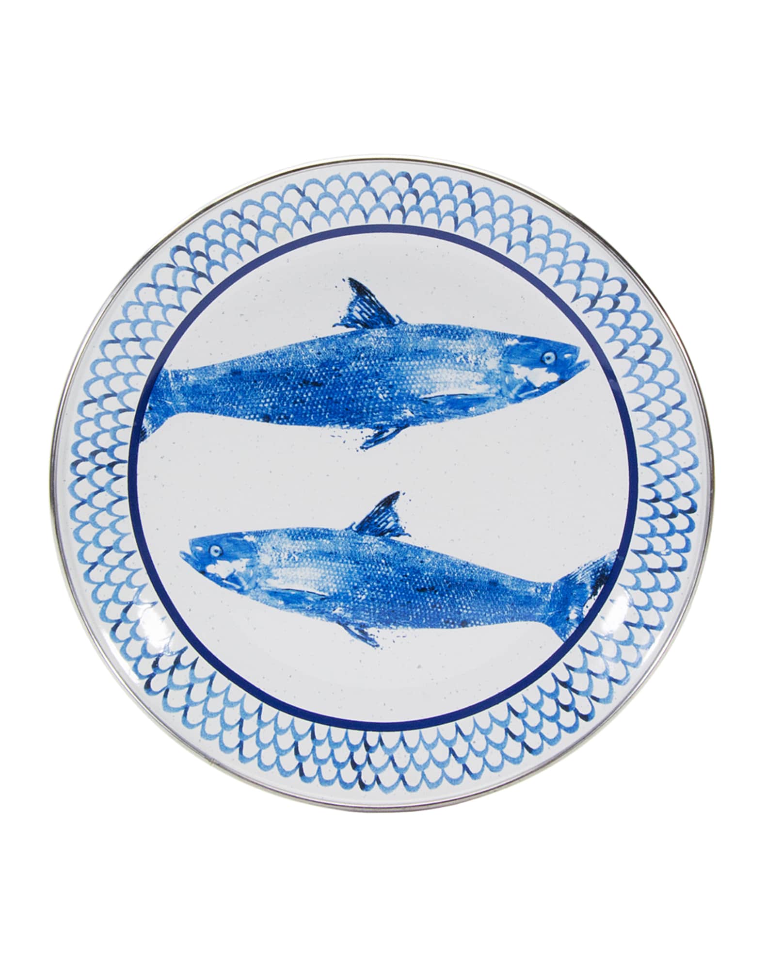 Golden Rabbit Fish Camp Sandwich Plates, Set of 4 | Neiman Marcus