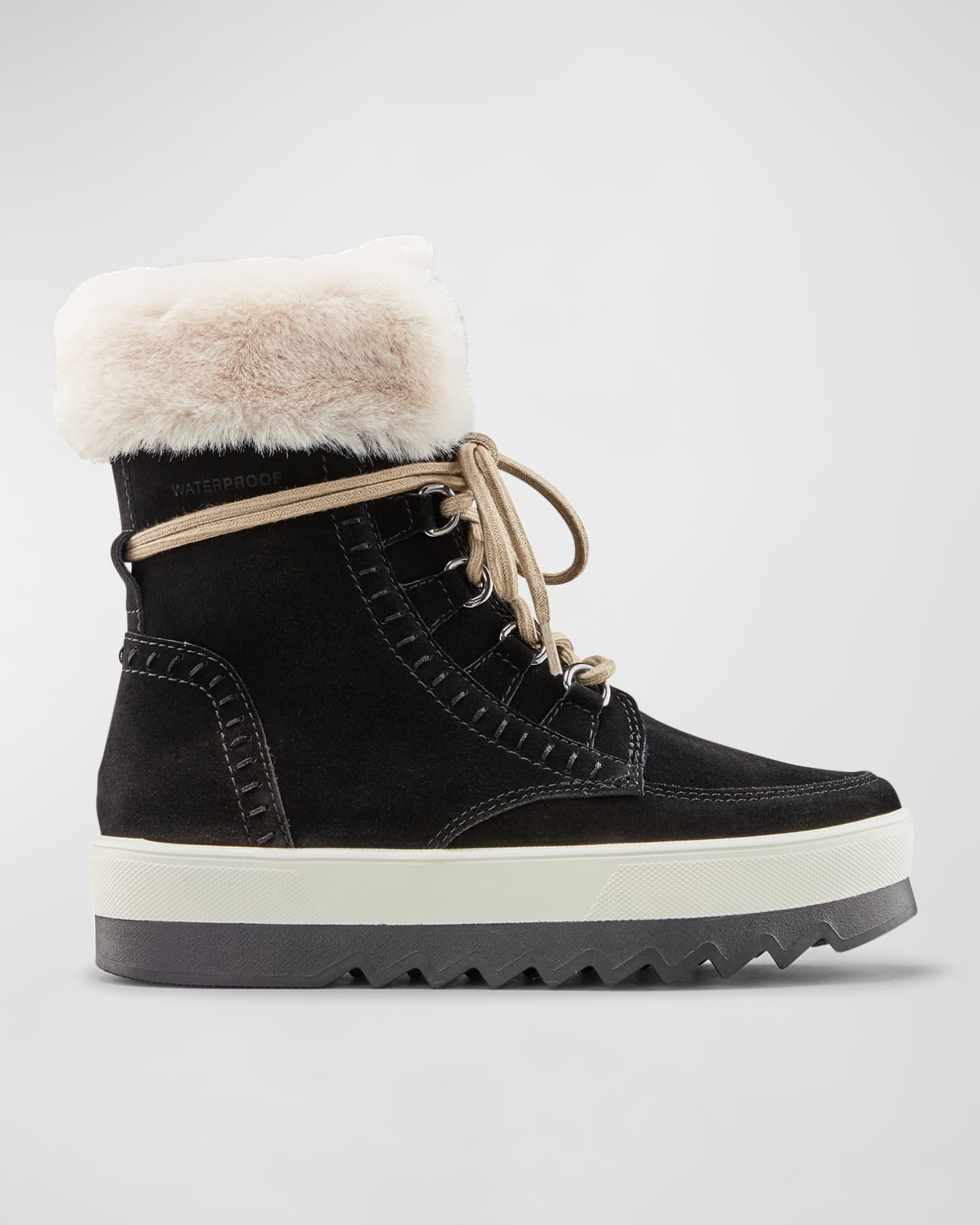Cougar Vanetta Polar Plush Suede Winter Booties | Neiman Marcus