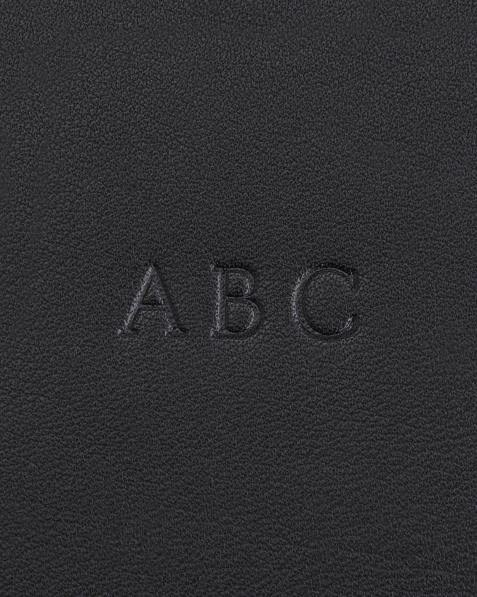 ROYCE New York Monogrammed Leather Executive Desk Blotter & Accesory ...